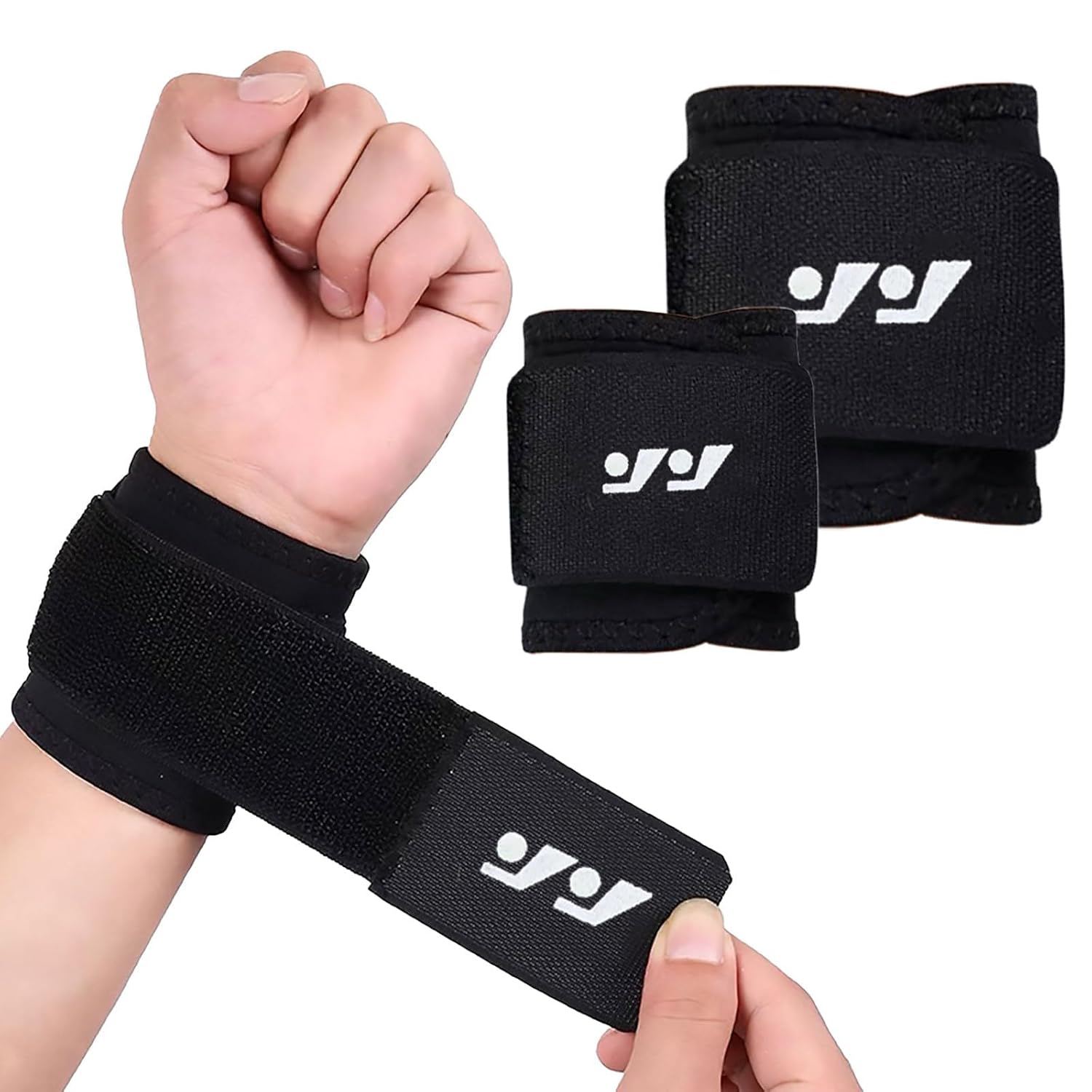 Amazon.com: Generic 2 Pack Wrist Brace Adjustable Wrist Support Wrist ...