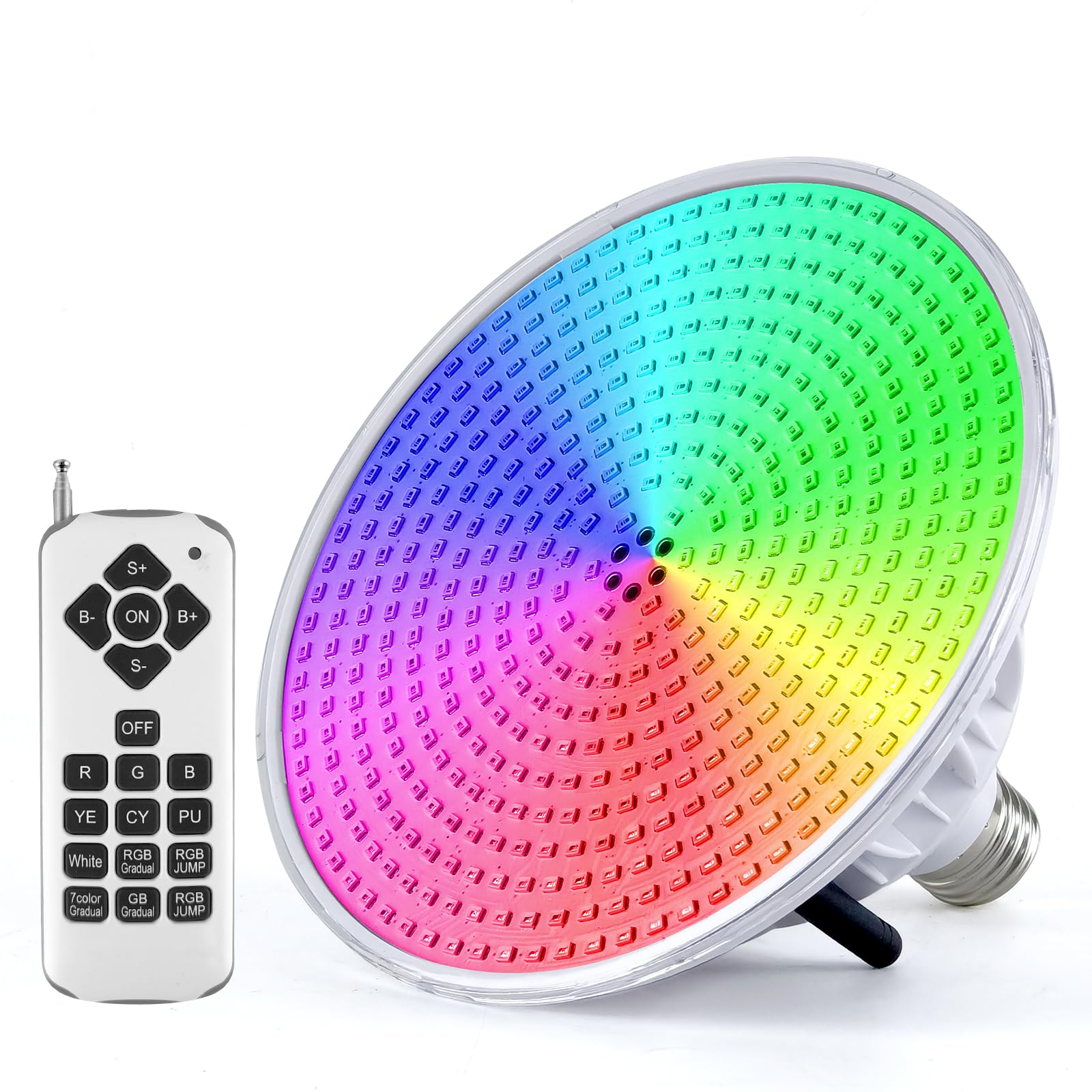 Amazon.com: SngBrt 2024 Upgraded 50W Color LED Pool Light Bulb, 120V ...