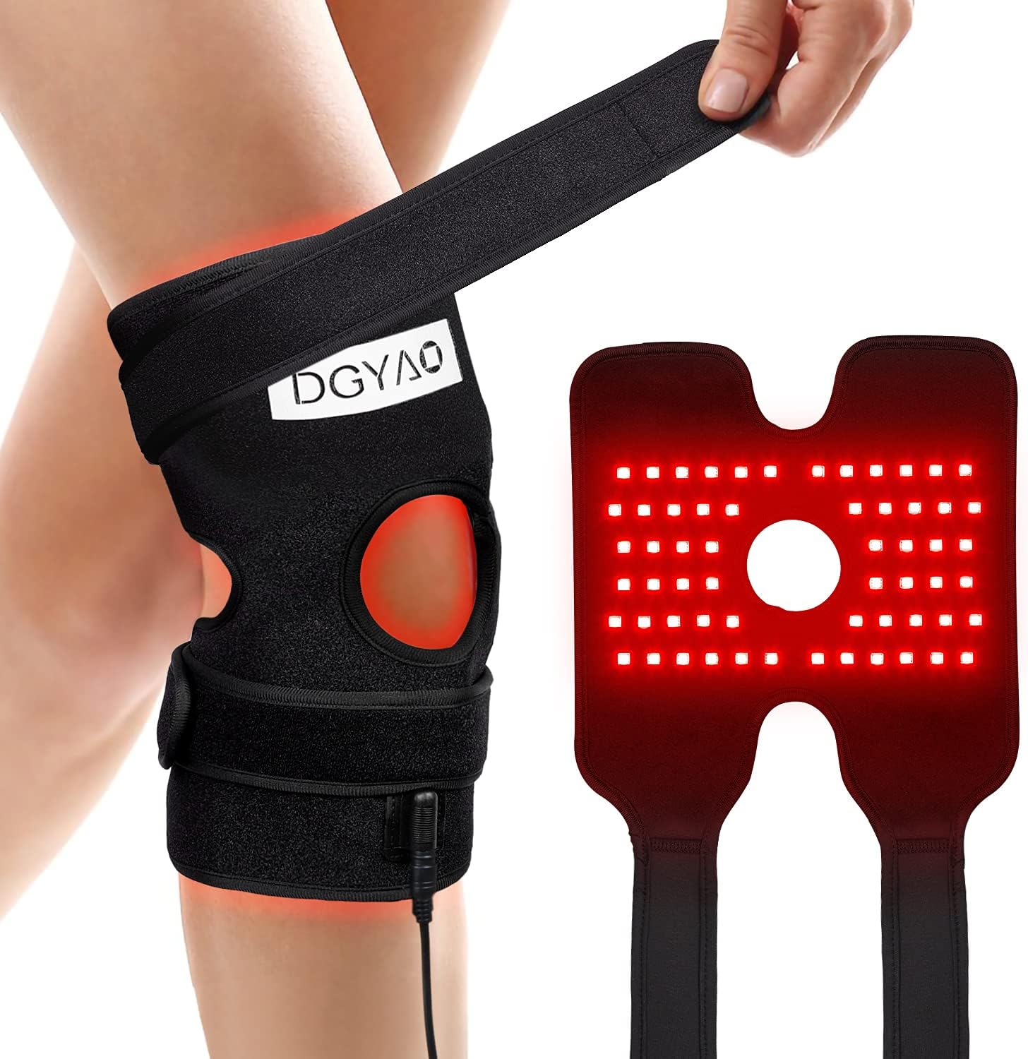 Amazon.com: Red Light Therapy for Knee,yasinaner Infrared Light Therapy ...