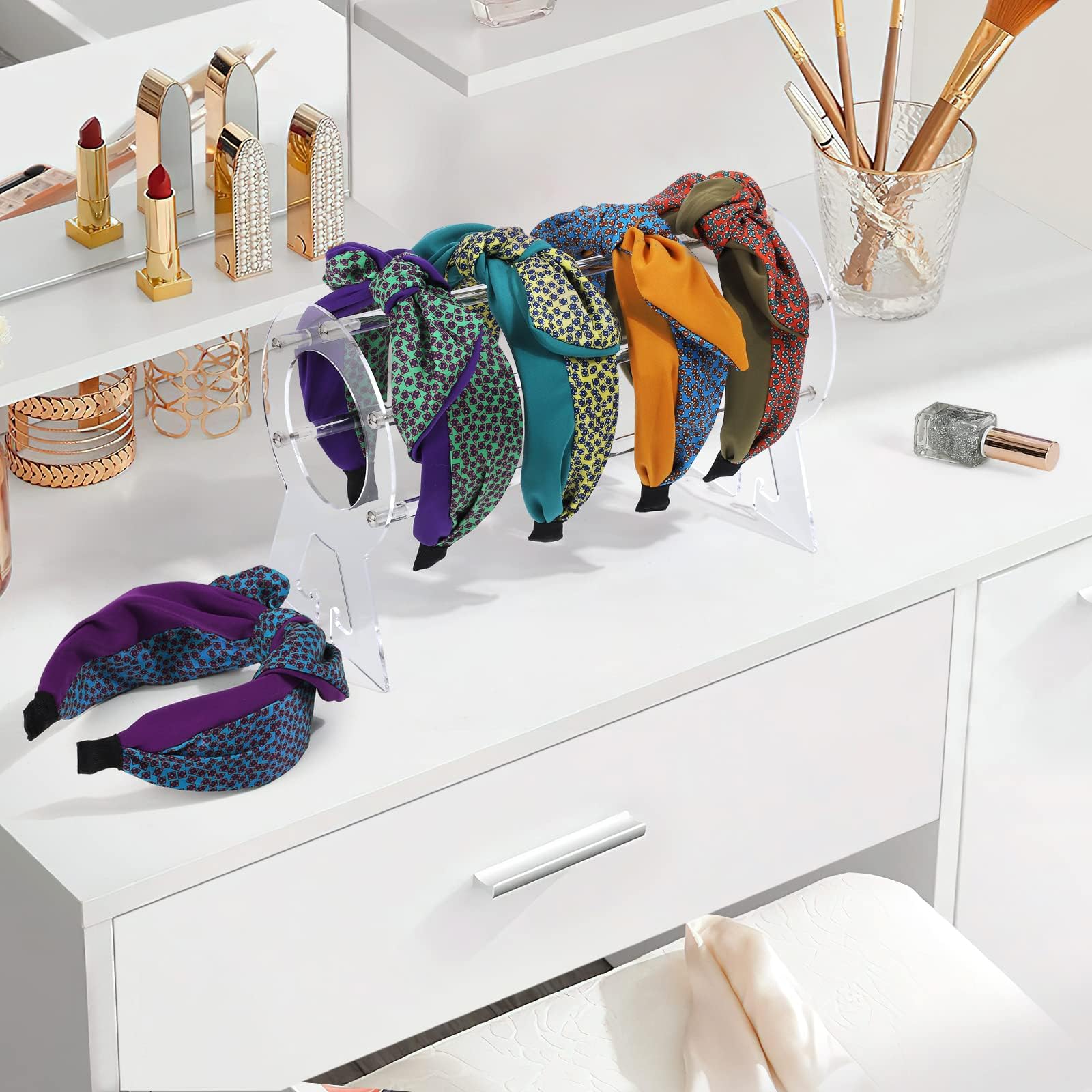 Snapklik.com : Headband Holder - Clear Acrylic Organizer And Display ...