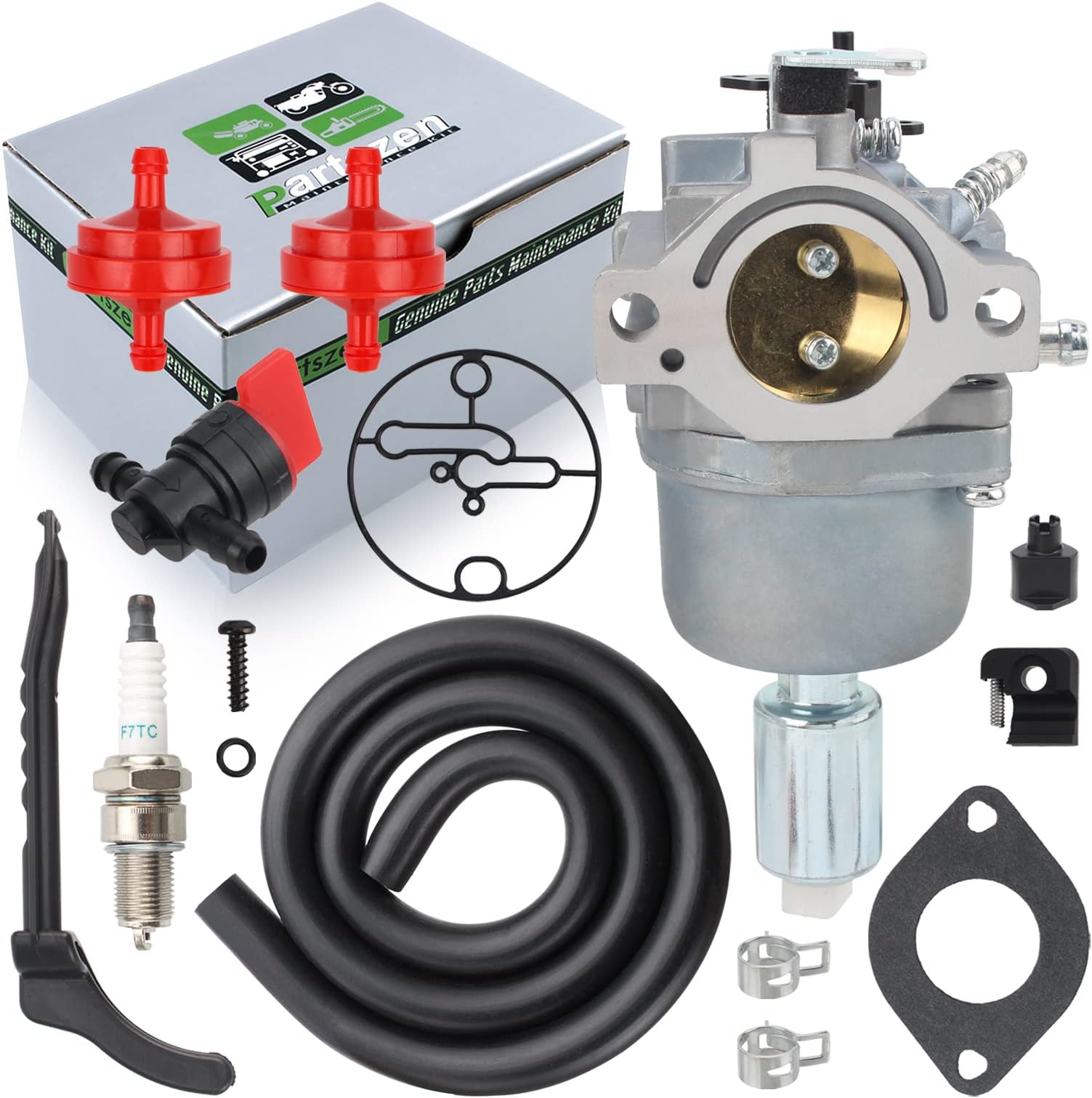 Amazon.com: partszen 594601 Carburetor for MTD Bolens Riding Mower ...