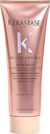 Kérastase, Condicionador, Gloss Absolu, Insta Glaze, para todos os ...