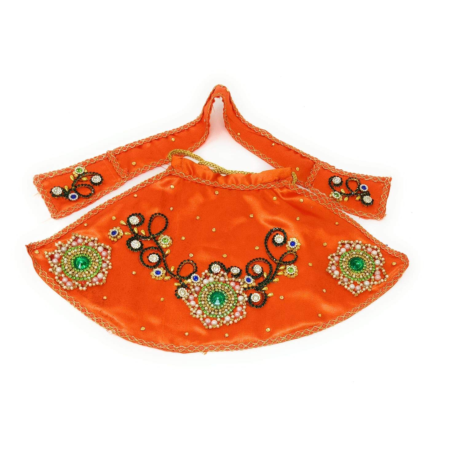 Buy Handmade Beautiful Navratri MATA Rani Poshak/Dress with Maa Lehenga ...