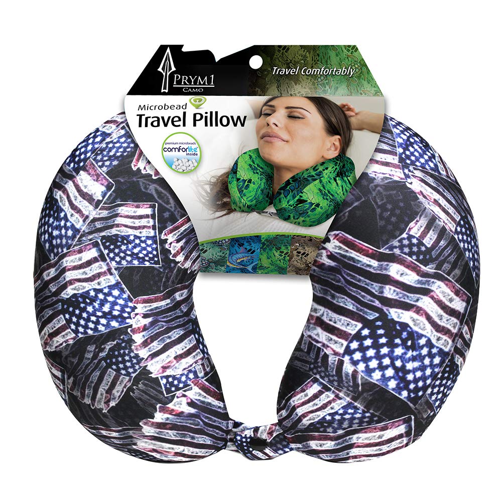 Snapklik.com : Cloudz PRYM1 Microbead Patterned Travel Neck Pillows