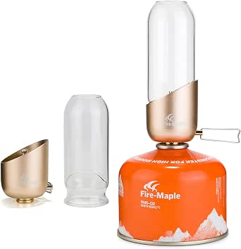 Fire-Maple Gaslampe Gaslaterne für Camping & Outdoor [NUR 140g] - Gas ...