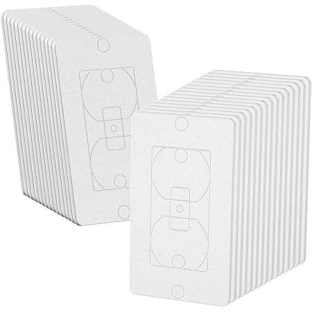 30 Pack Wall Plate Insulation Gasket Wall Gasket Replacement Outlet ...