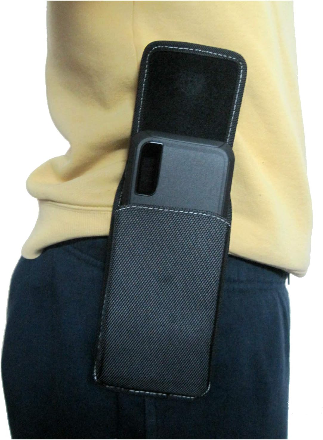 Amazon.com: Mgbca Nylon Cell Phone Pouch for iPhone 15 14 Plus,13 12 ...