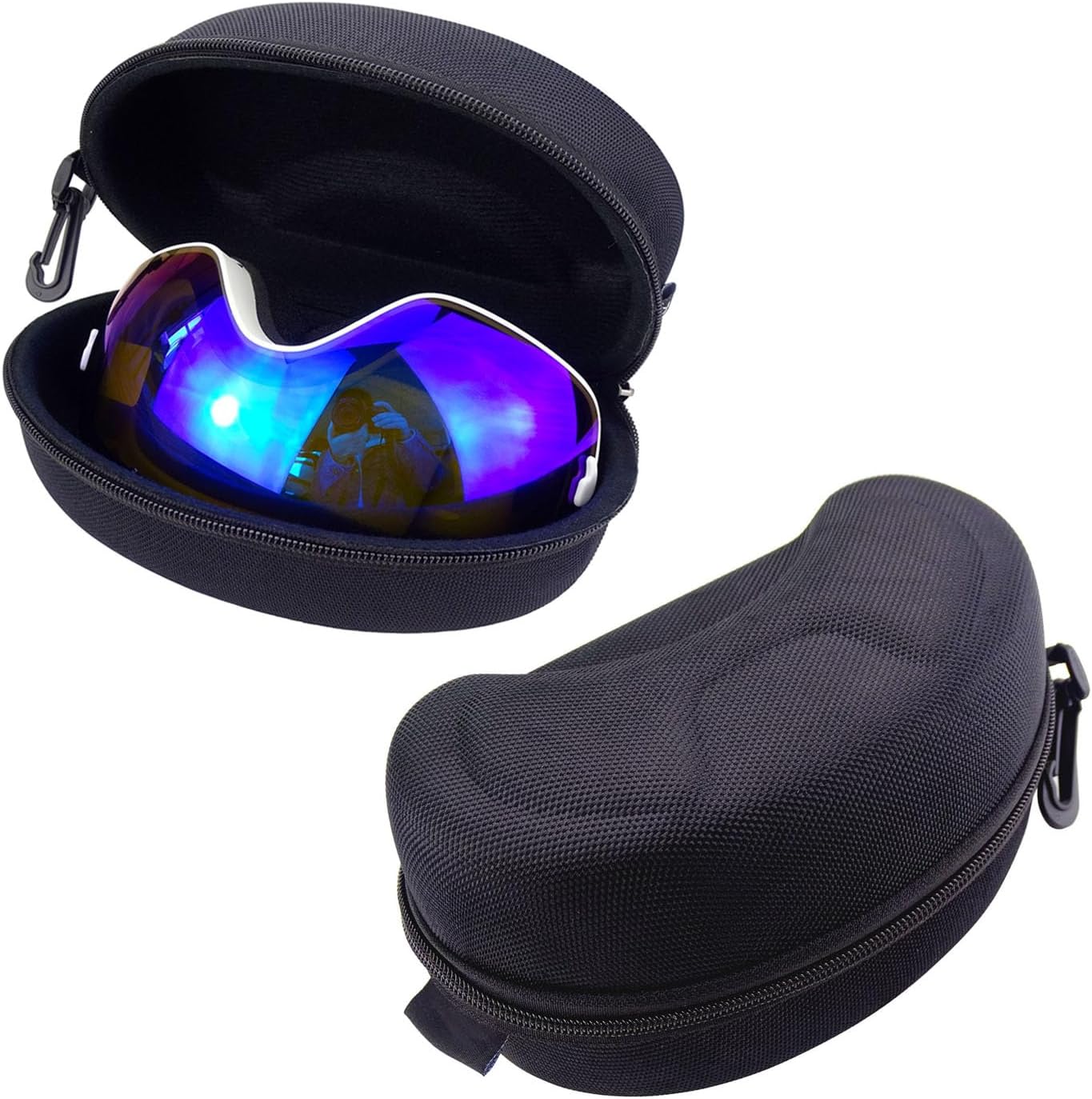 Amazon.com: Hanperal 2pcs Ski Goggles Hard Case, EVA Snowboard Goggles ...