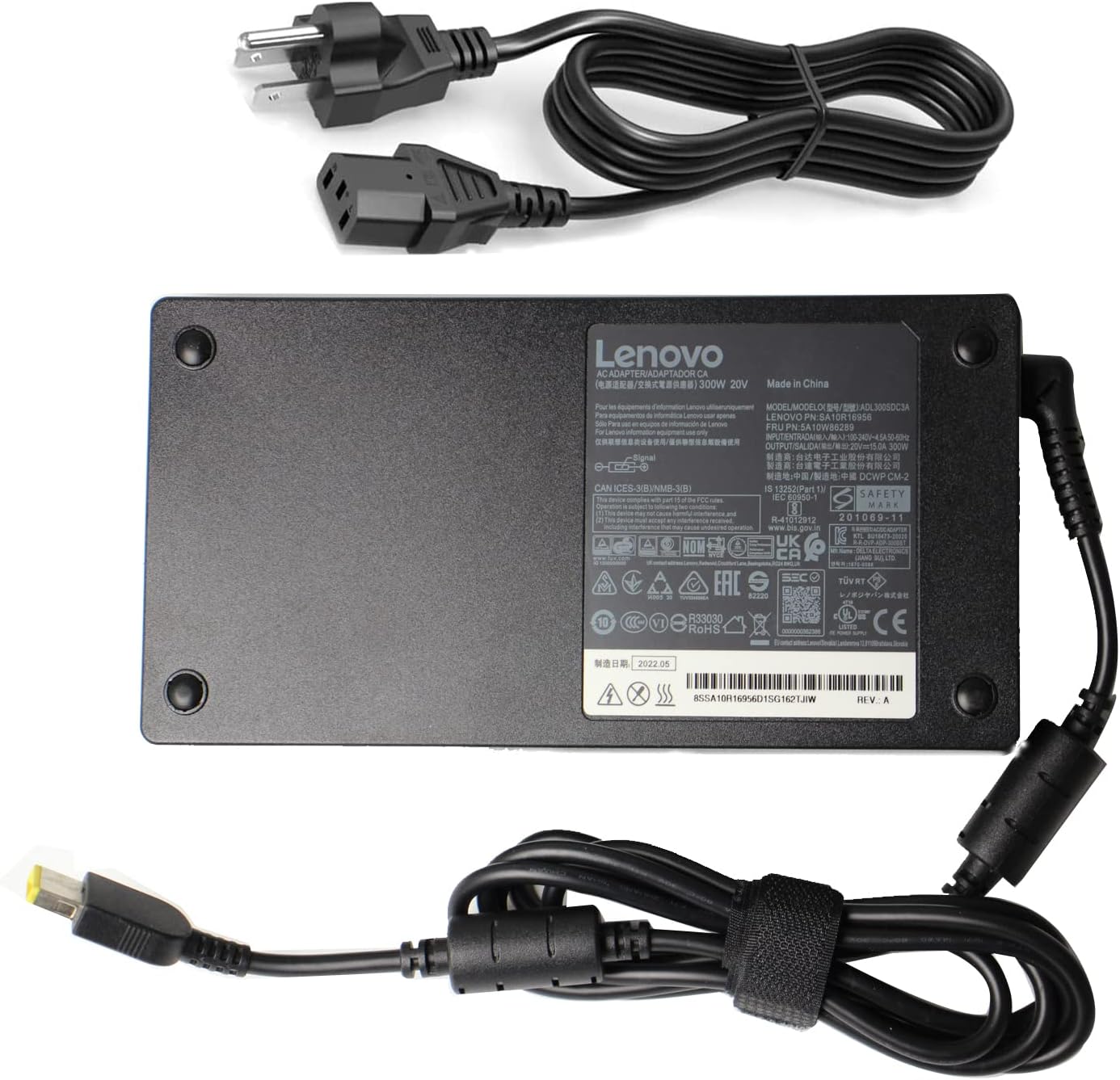 New 300W 20V 15A ADL300SDC3A AC Adapter for Lenovo Legion 5 Charger ...