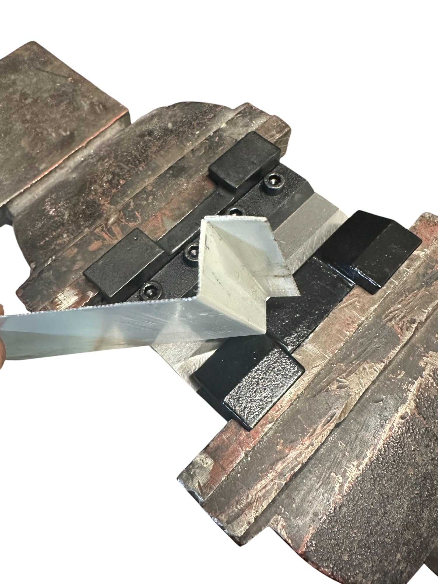 Sheet Metal Bender 4 In. Vise Mount Press Metal Brake Bender Attachment ...
