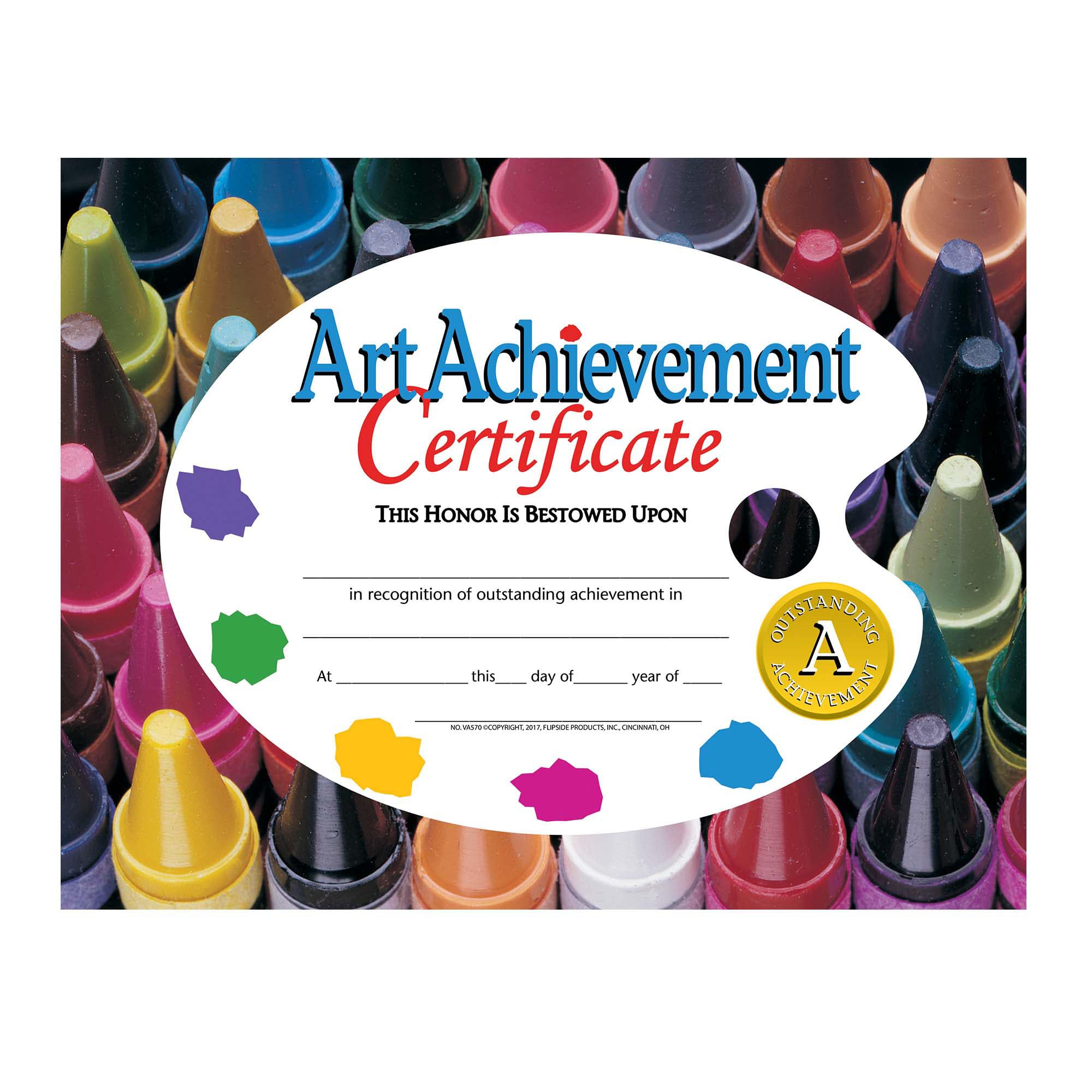 Art Certificate Template
