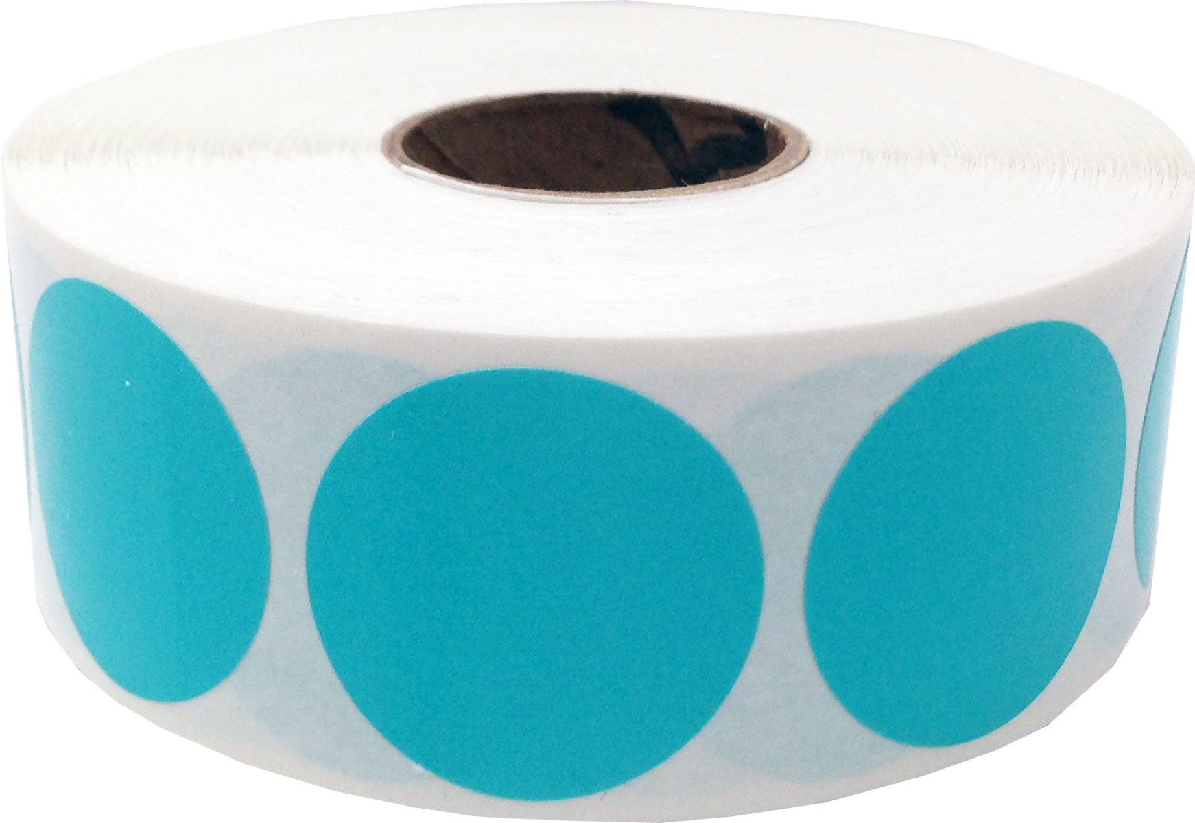 Buy Teal Color Coding Labels for Organizing Inventory 1 Inch Round ...