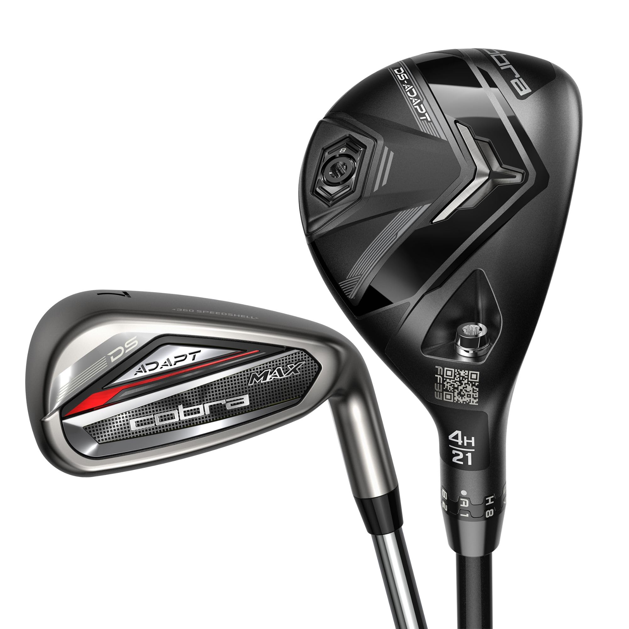 Snapklik.com : Cobra Golf 2025 Mens Darkspeed Adapt Iron Set