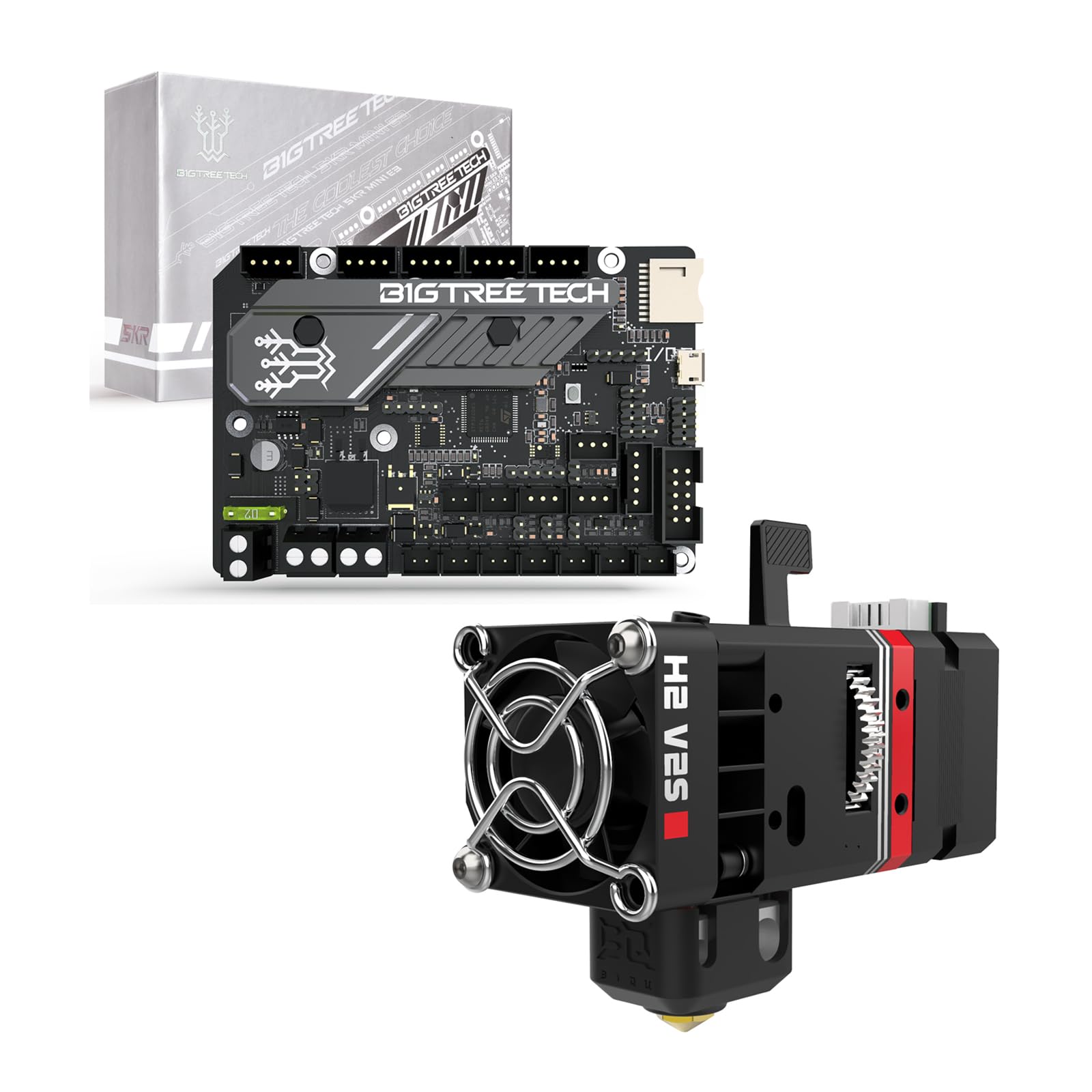 Buy BIGTREETECH SKR Mini E3 V3.0 Motoard + BIQU H2 V2S Direct Drive ...