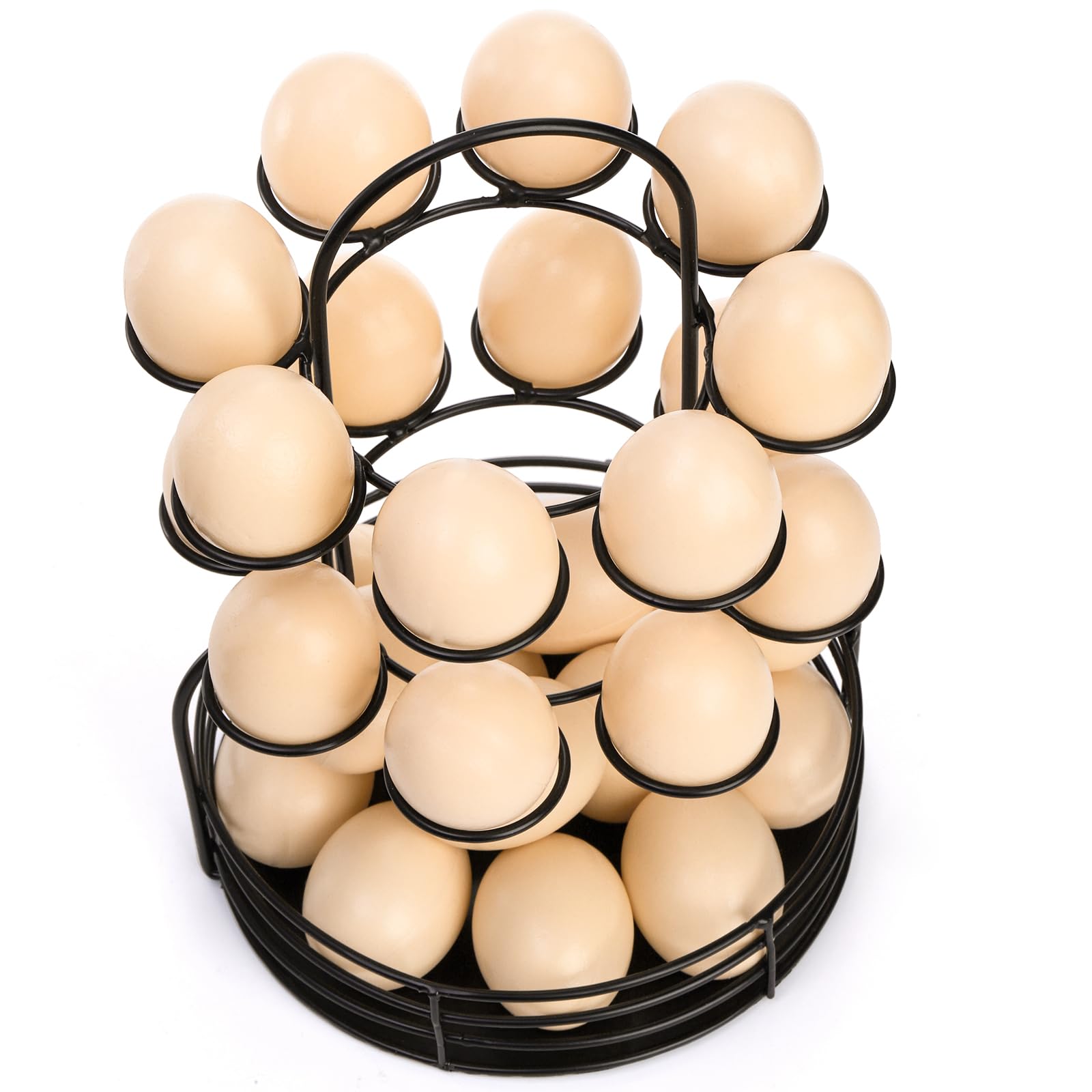 Snapklik.com : Yopay Metal Egg Holder Countertop, Fresh Chicken Egg ...