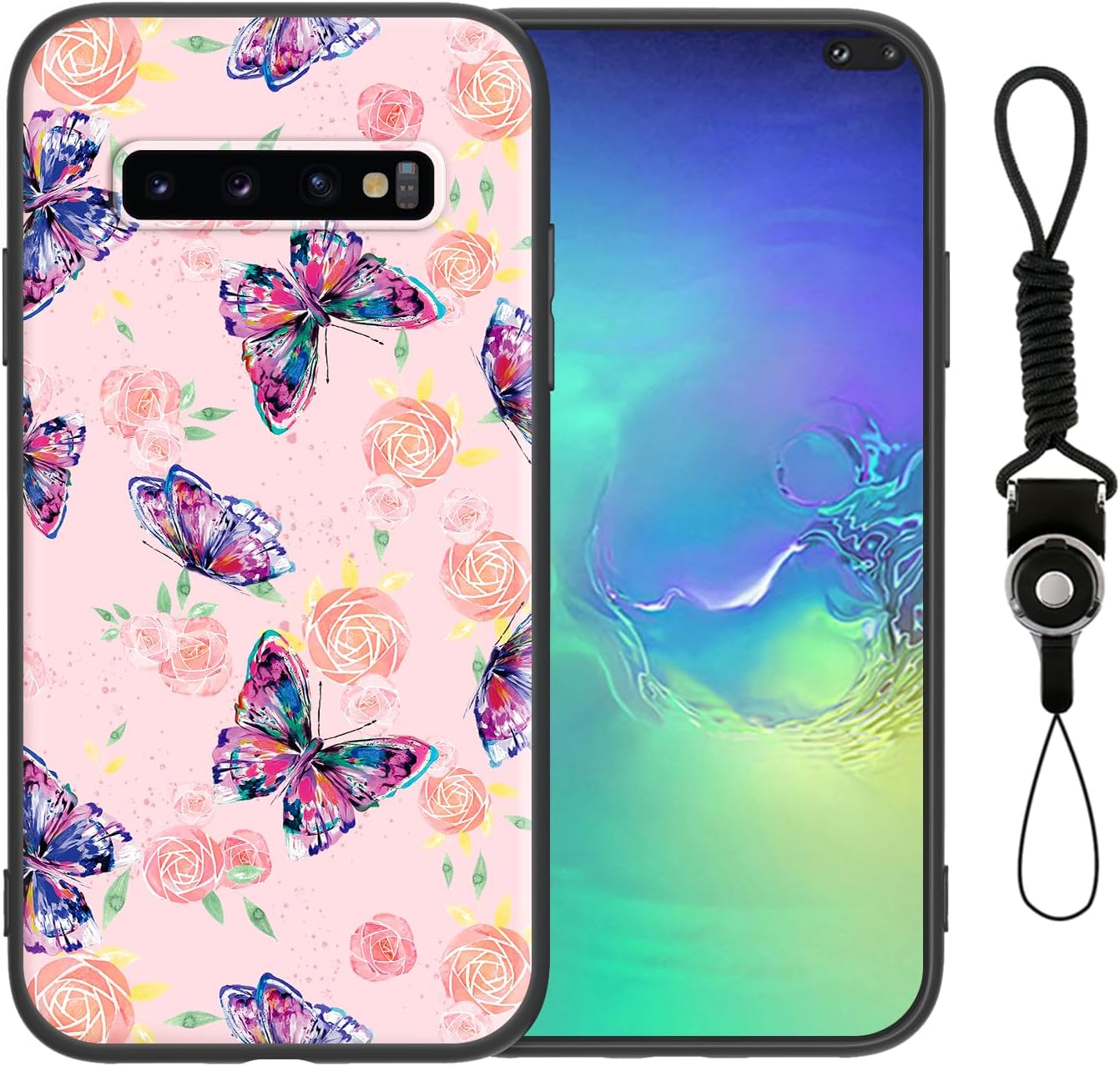 Amazon.com: Nuouxoco for Samsung Galaxy S10 Plus Phone Case with ...