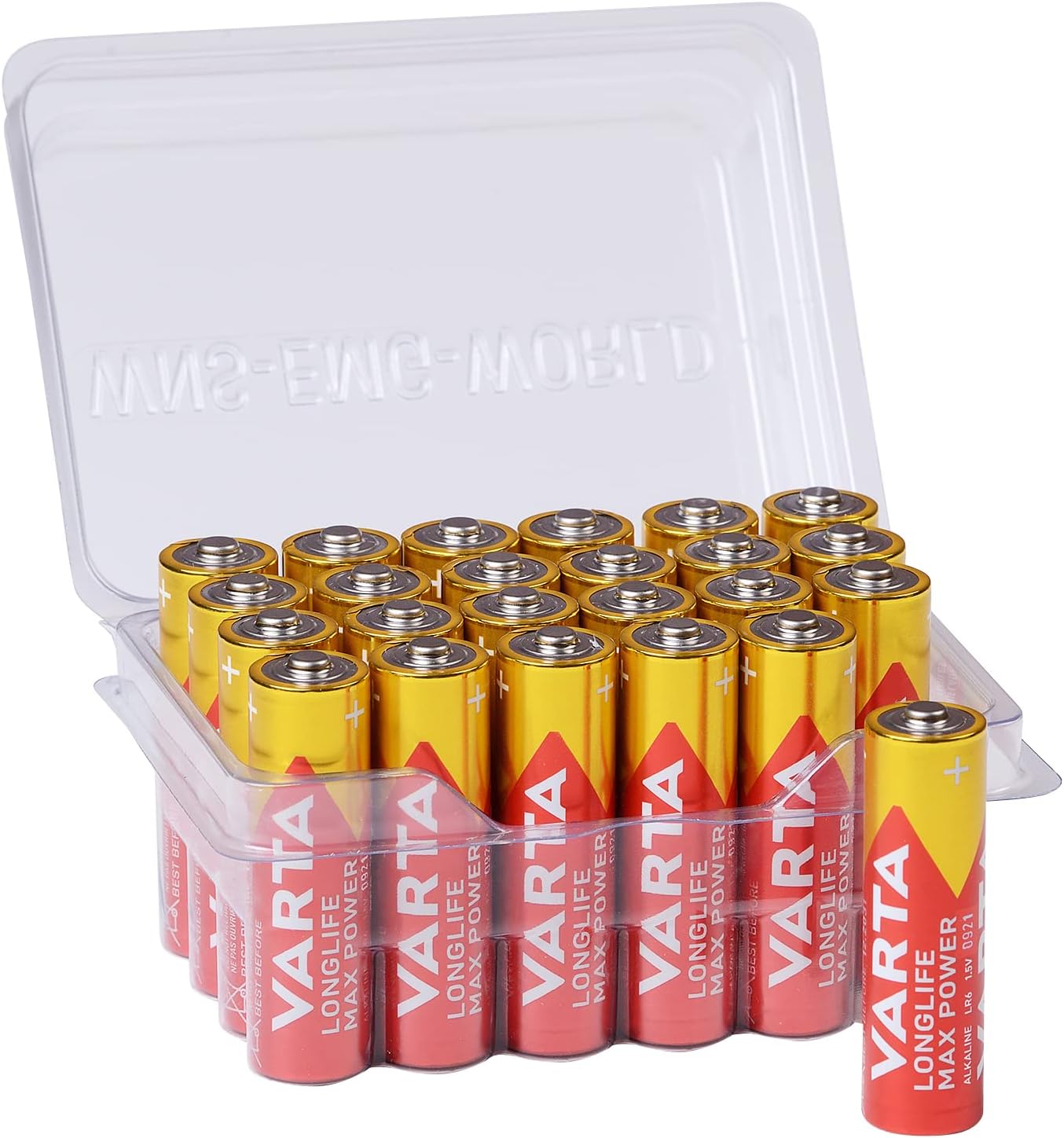 wns-emg-world Big Box Pack für Varta Longlife Max Power Batterie AA ...