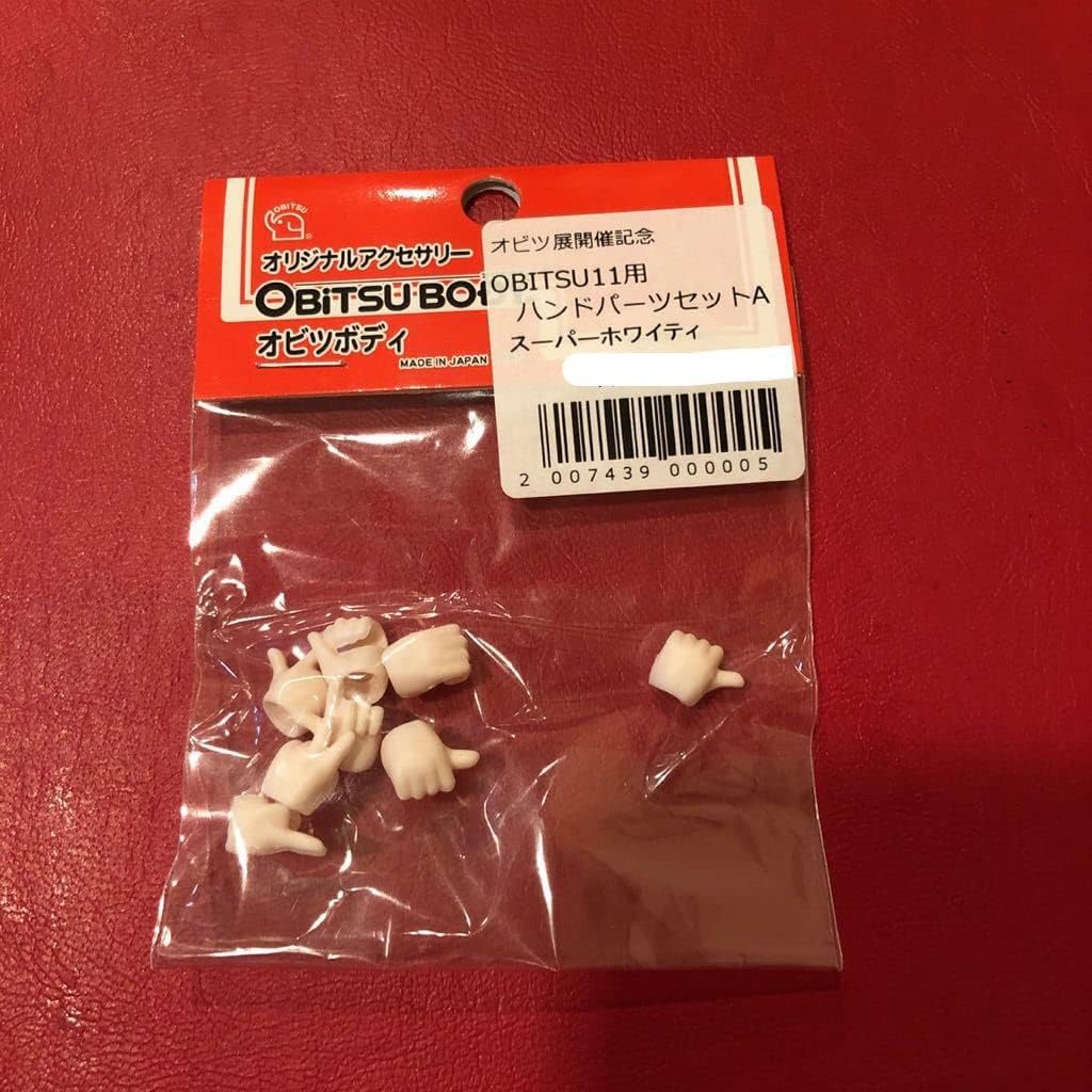 Obitsu 11 Obitsu 11 Hand Parts Set, 4 Types, Super Whitey Obitsu Seisakusho Obitsu Exhibition ...