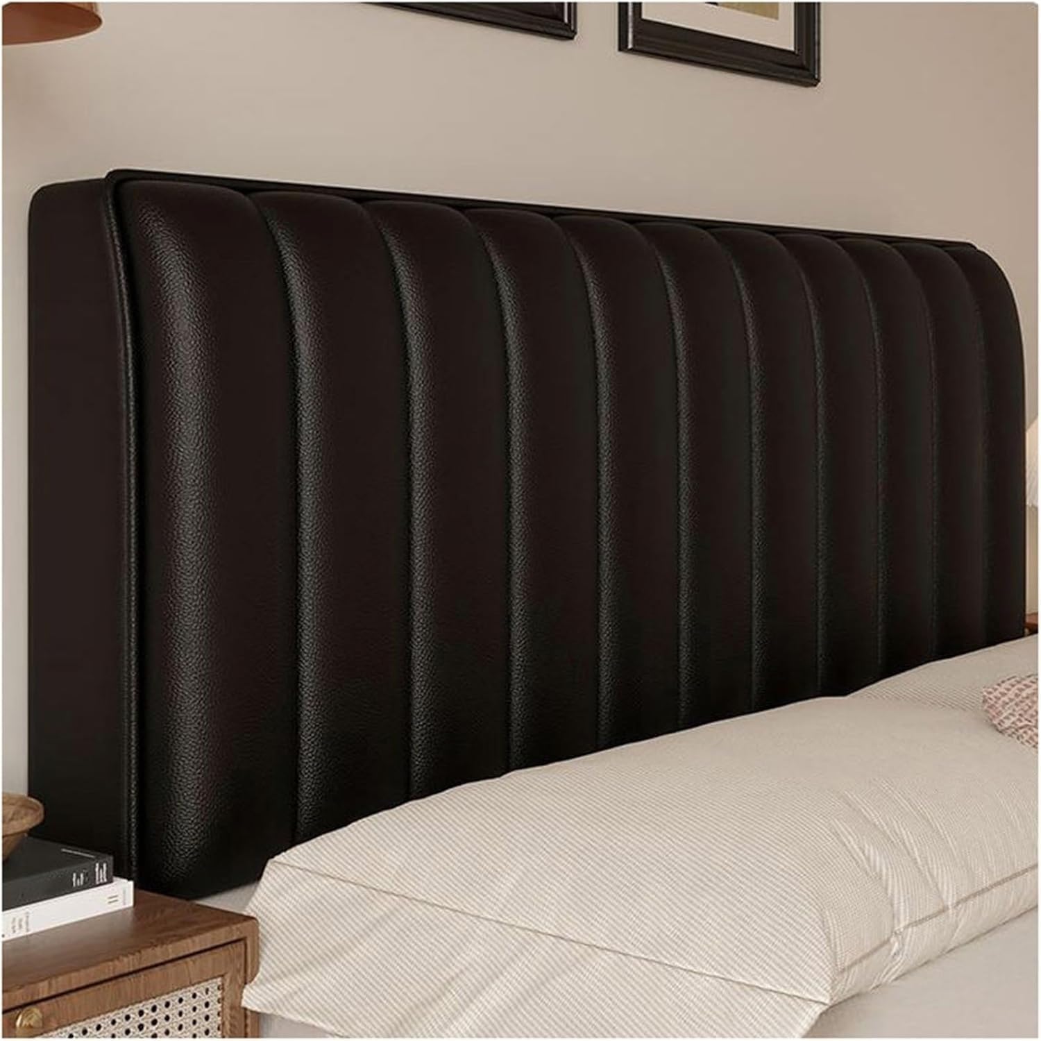Amazon.com: Full/Queen/King Size Headboard Cover Headboard Slipcover ...
