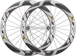 Amazon.com : Carbon Fiber Road Bike Wheels 45mm 60mm Deep Rim Odin T800 ...