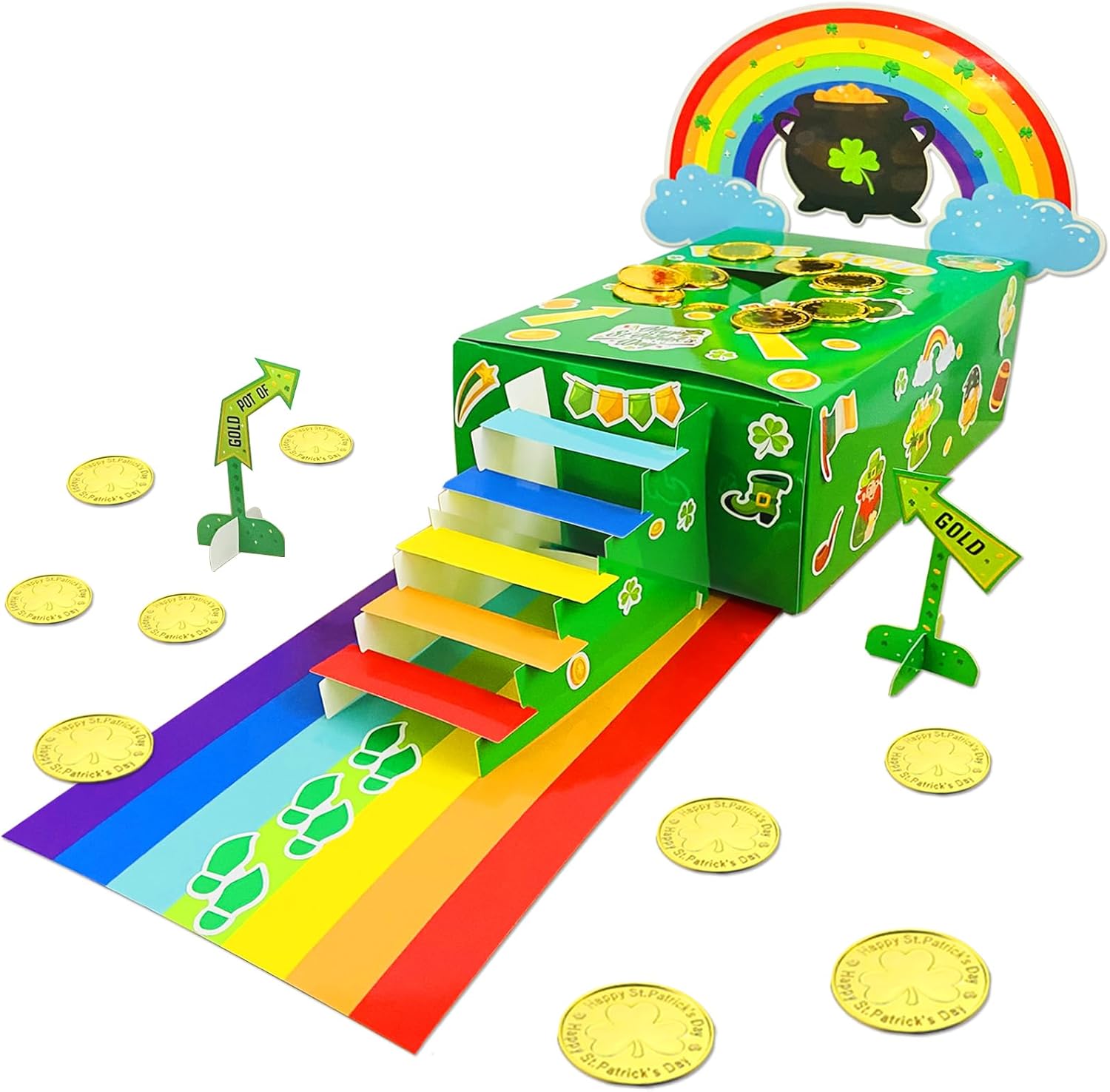 Amazon.com: HEYINSHEN Leprechaun Trap Kit for Kids St. Patrick's Day ...