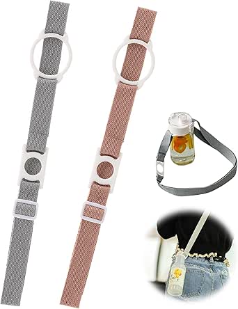lemgyiamz Water Bottle Shoulder Strap Universal Water Bottle Carrier ...