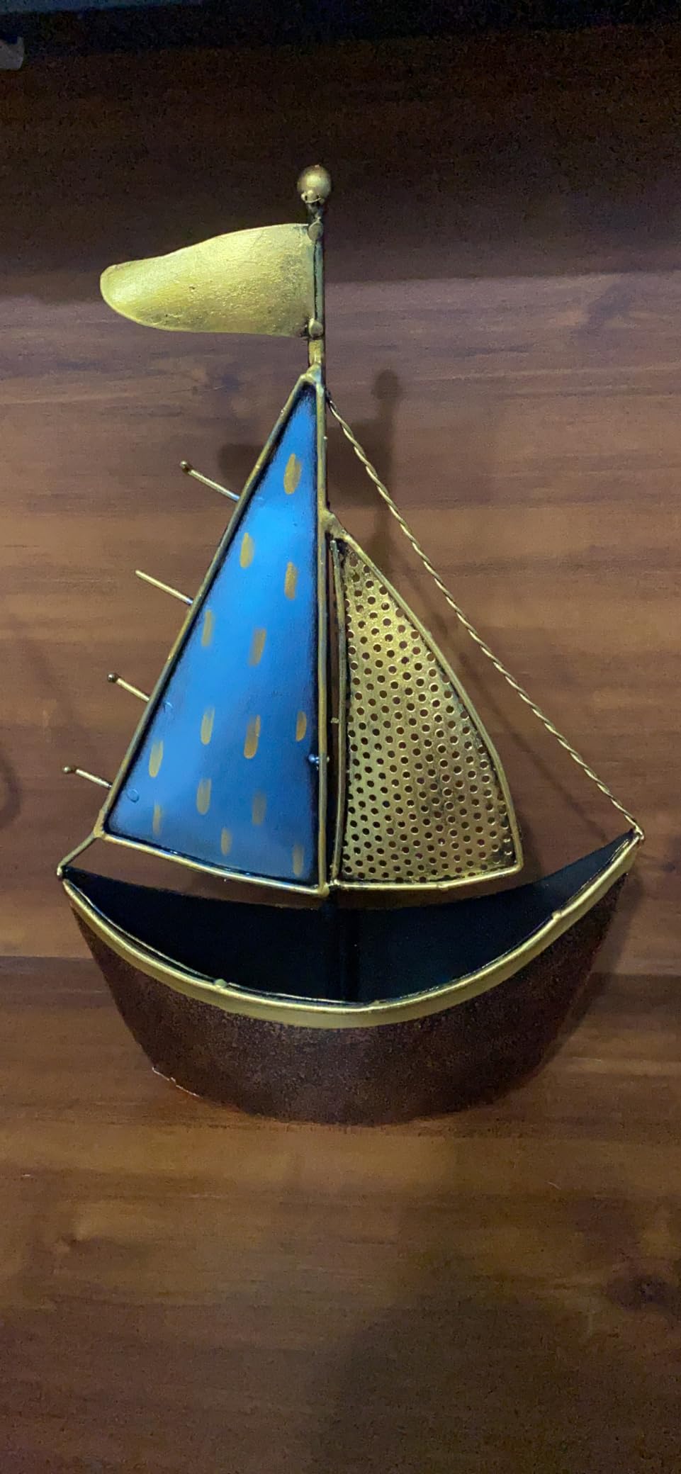 CraftVatika Metal Turkish Ship Boat Naav Showpiece Figurine for Home ...
