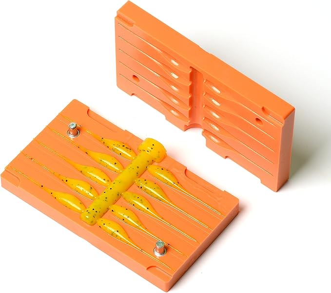 Amazon.com : Soft Plastiс Mold Lure Making Injection Molds Fishing ...