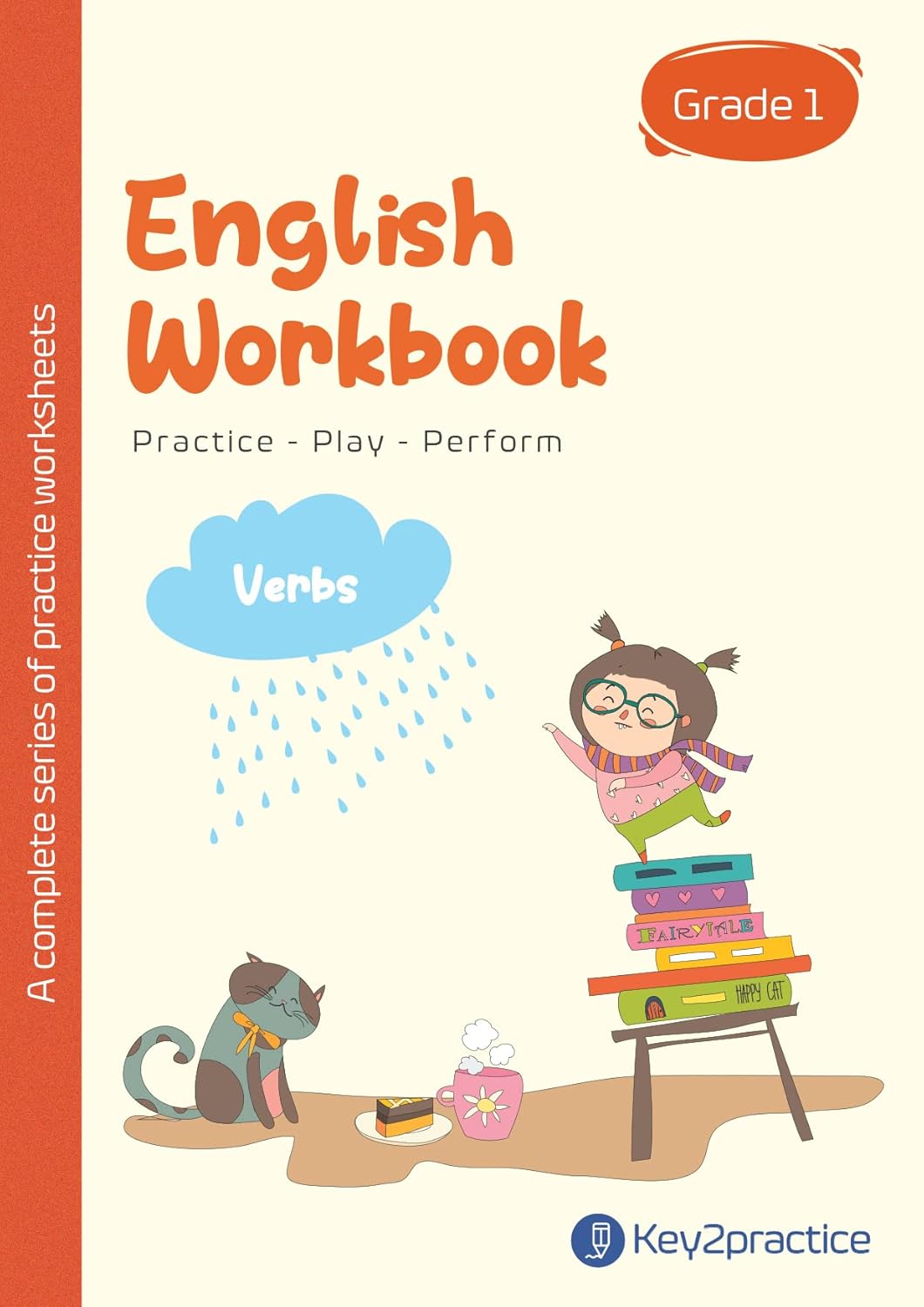 Key2practice Class 1 English Grammar Workbook | Topic - Verbs | 38 ...