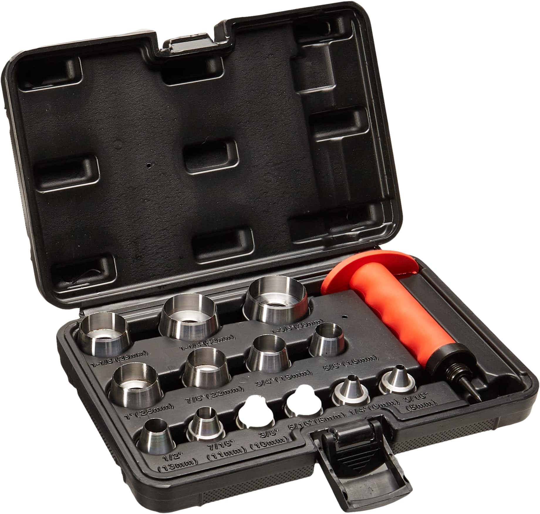 KLEIN TOOLS 53732SEN | Juego de 6 Sacabocados | Cortes Precisos en ...