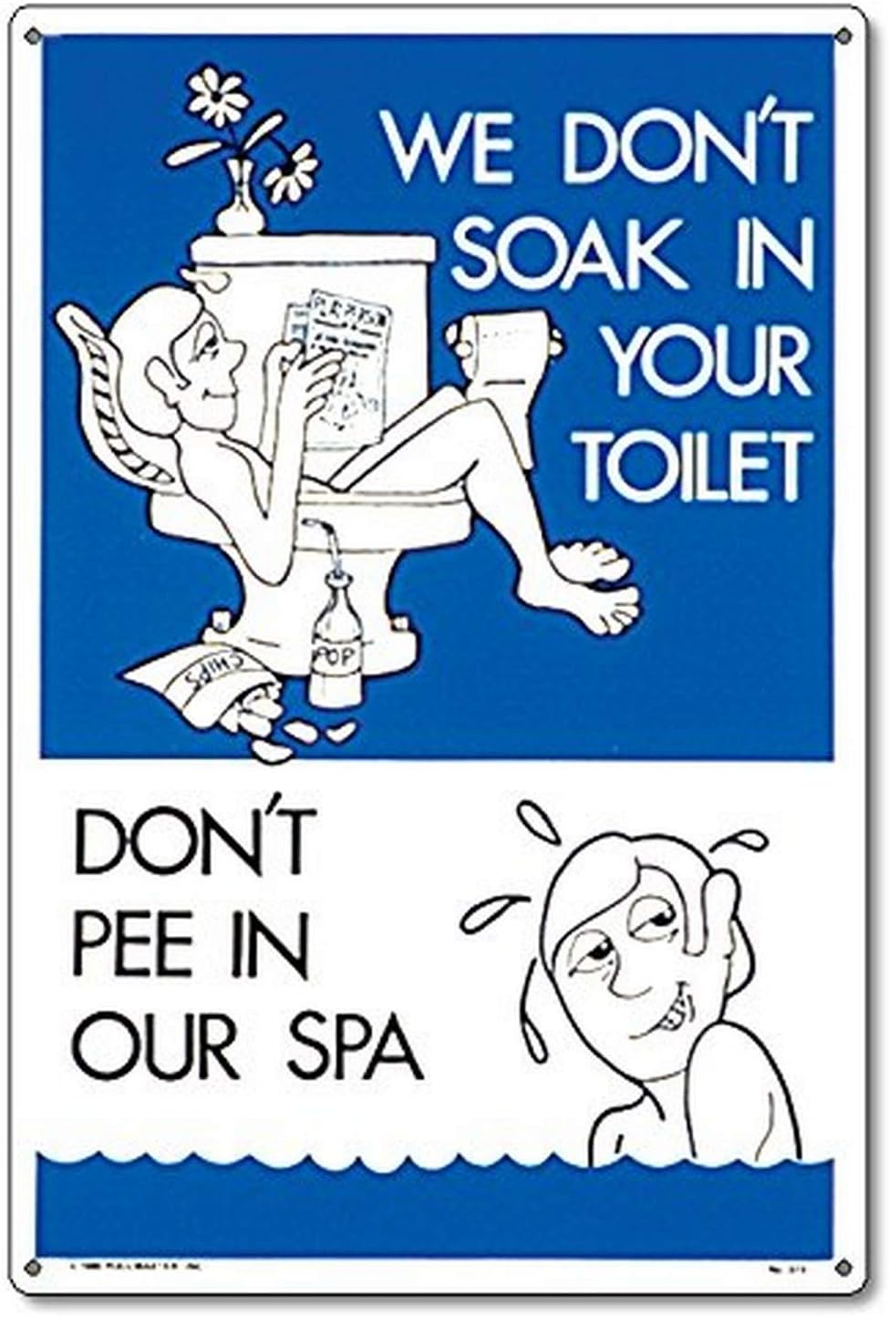 Amazon.com : Poolmaster Sign for Residential or Commercial Swimming ...