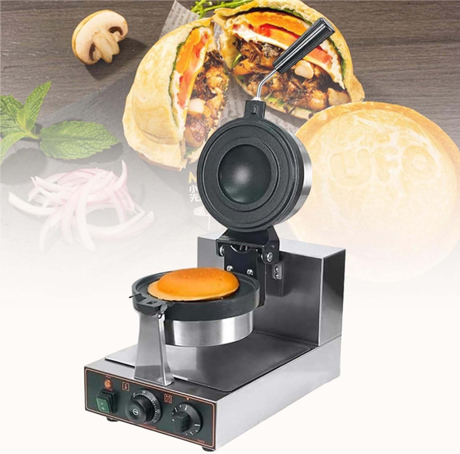 Electric Burger Waffle Maker, Commercial Waffle Philippines | Ubuy