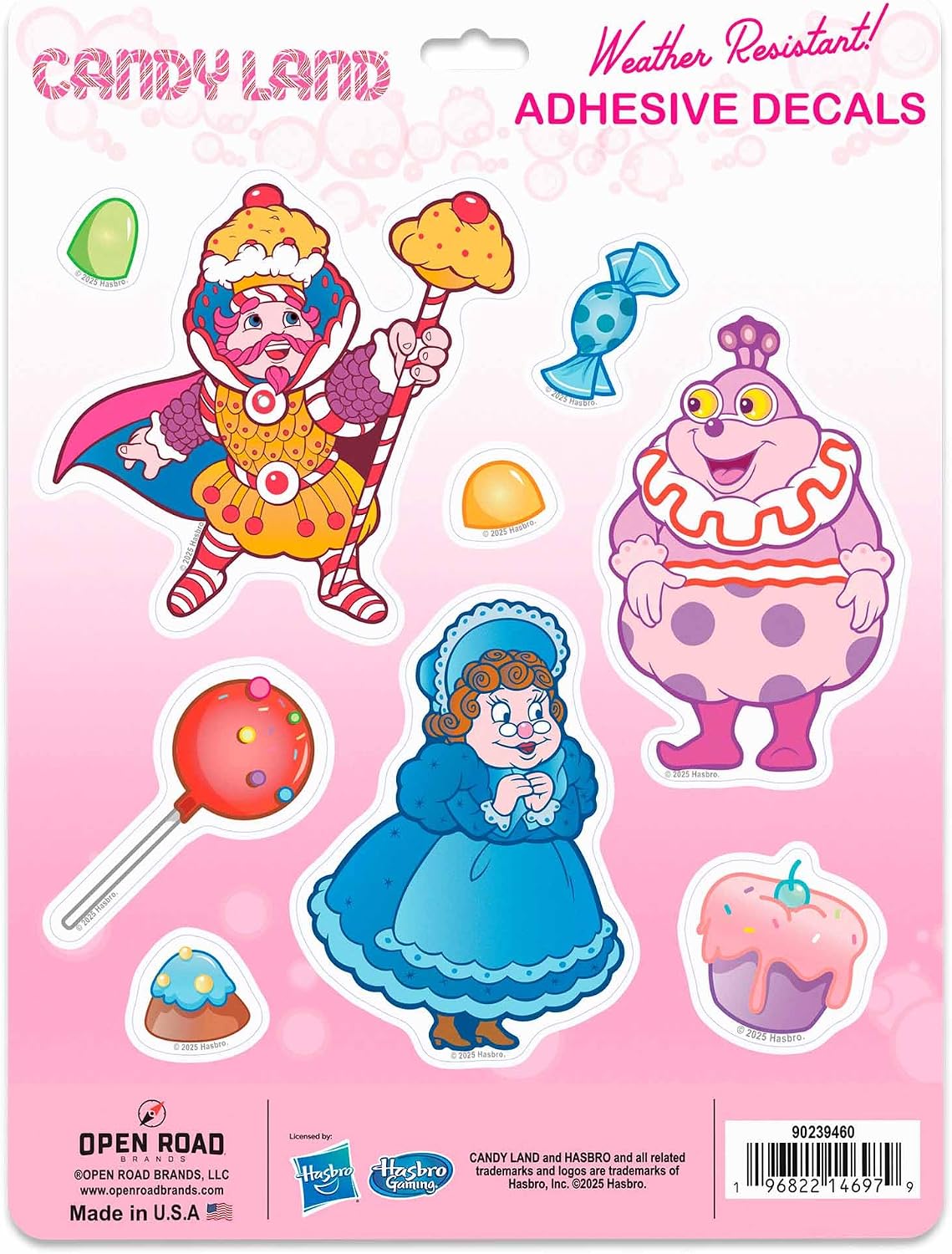 Hasbro Candy Land Adhesive Vinyl Decals - Fun Candy Thailand | Ubuy