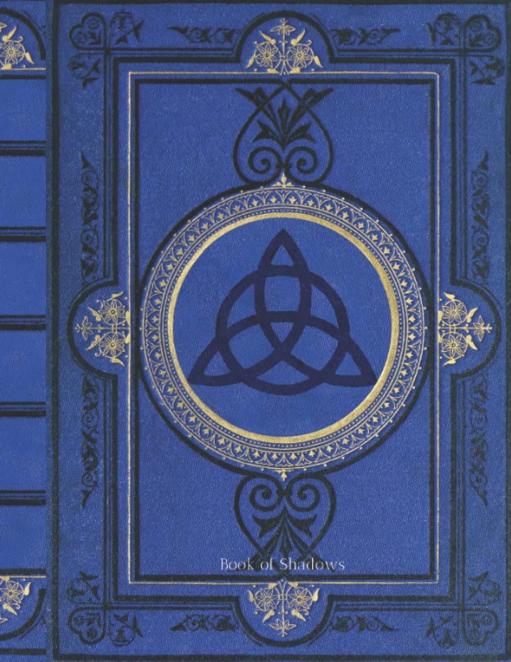 Charmed Book of Shadows: Magic Blank Spell Book, Witchcraft Grimoire ...