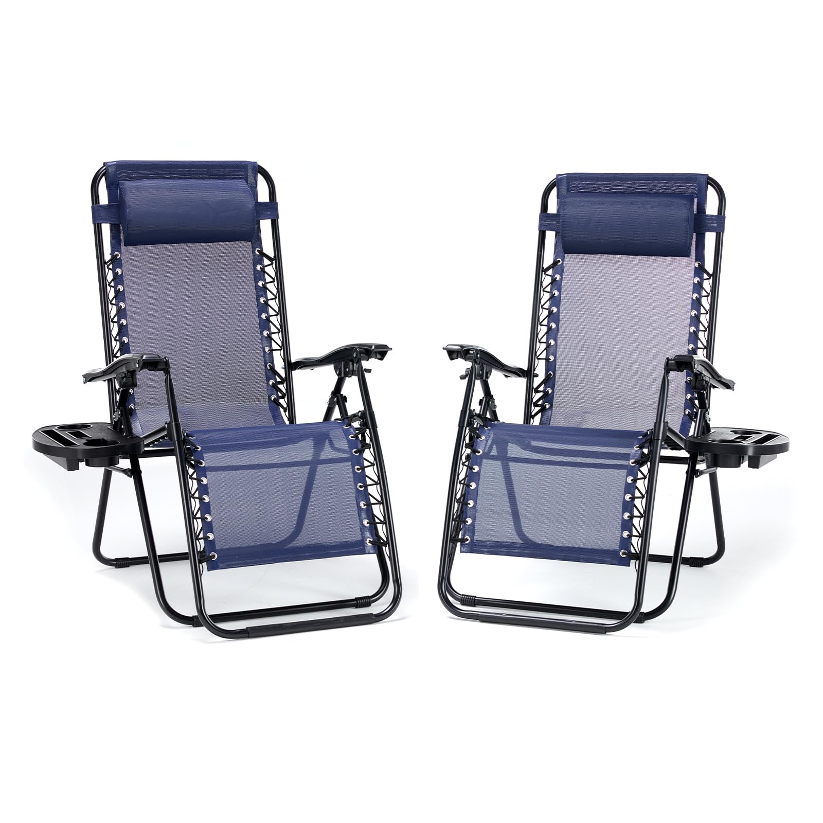 Snapklik.com : Set Of 2 Zero Cravity Lounge Chairs,Ergonomic Adjustable ...