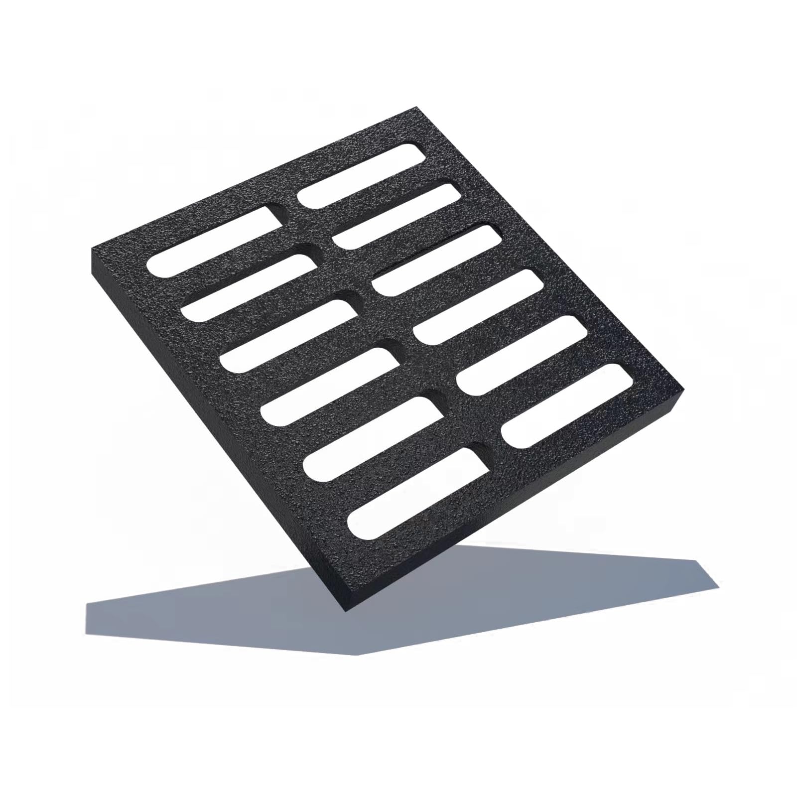 Cast Iron Drain Grate, 11.8 * 11.8in Heavy Duty Outdoor Drain Cover ...