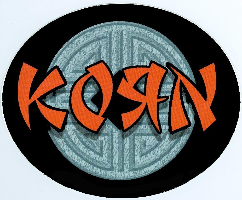Amazon.com - KORN Tribe Symbol logo Sticker / Decal - Bumper Stickers