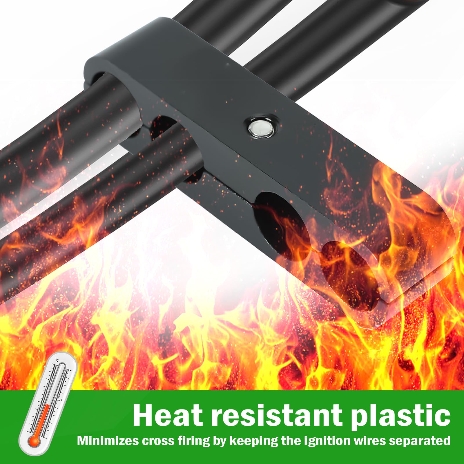 Snapklik.com : EASYBERG Spark Plug Wire Separators Aluminum Kit, 7mm ...