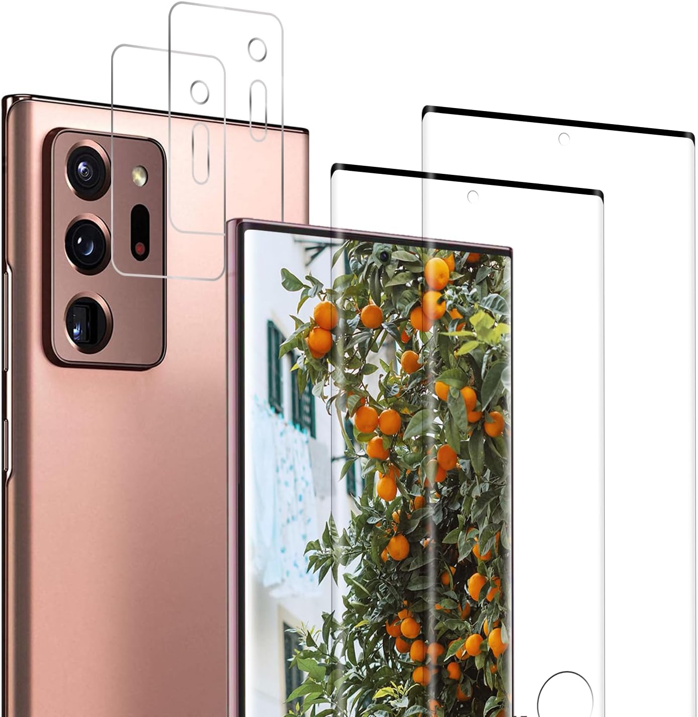 HXL Tempered Glass Screen Protector for Samsung Galaxy Note 20 Ultra ...