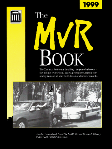 The Mvr Book Motor Services Guide 1999: The National Reference ...