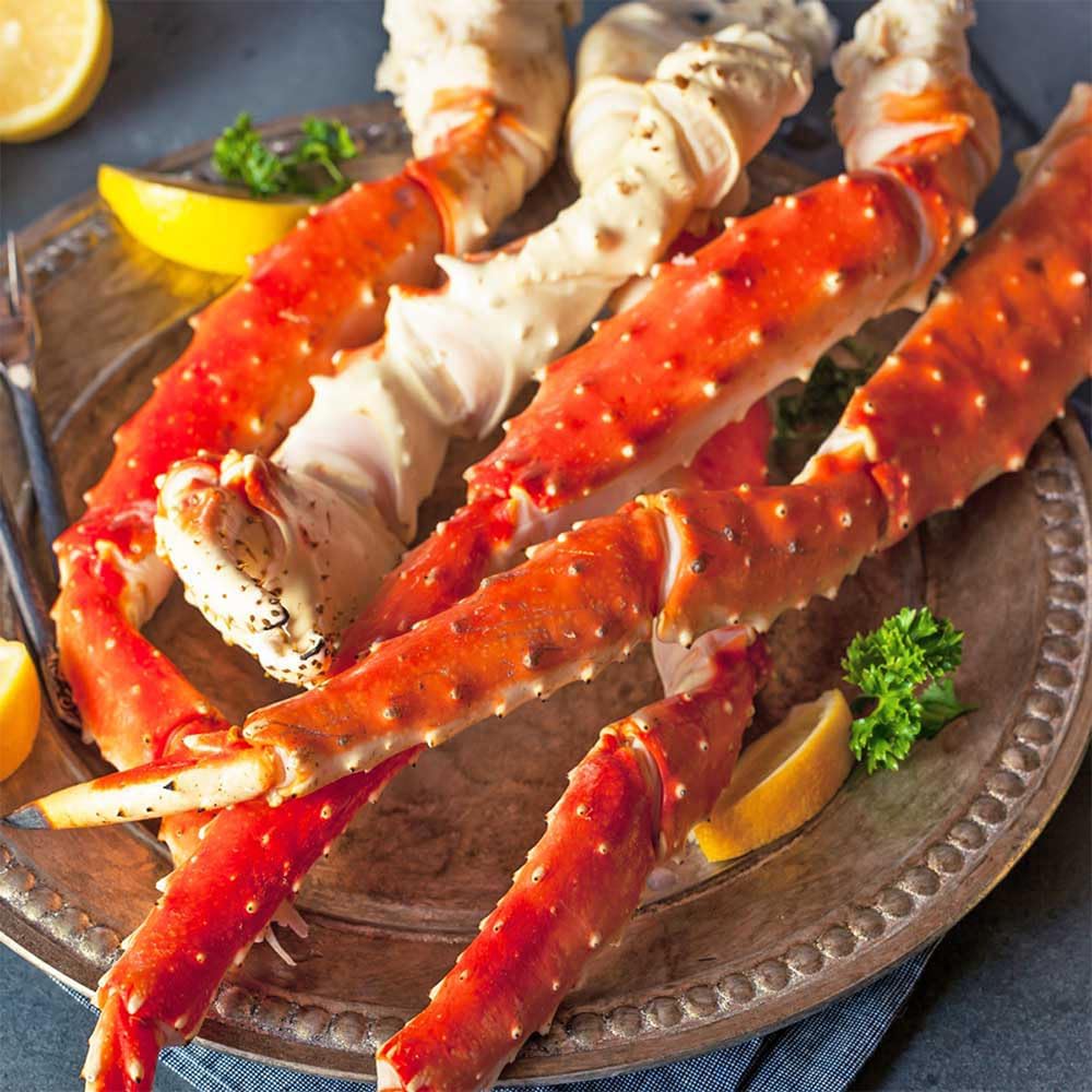 Amazon.com: Alaskan King Crab: Colossal Red King Crab Legs (10 LBS) - Overnight Shipping Monday ...