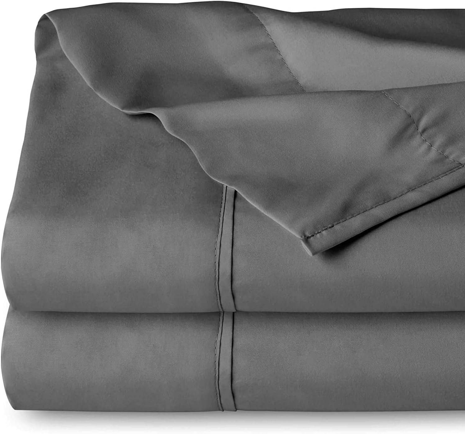 Amazon.com: Bare Home Queen Flat Sheet - Premium 1800 Ultra-Soft Top ...