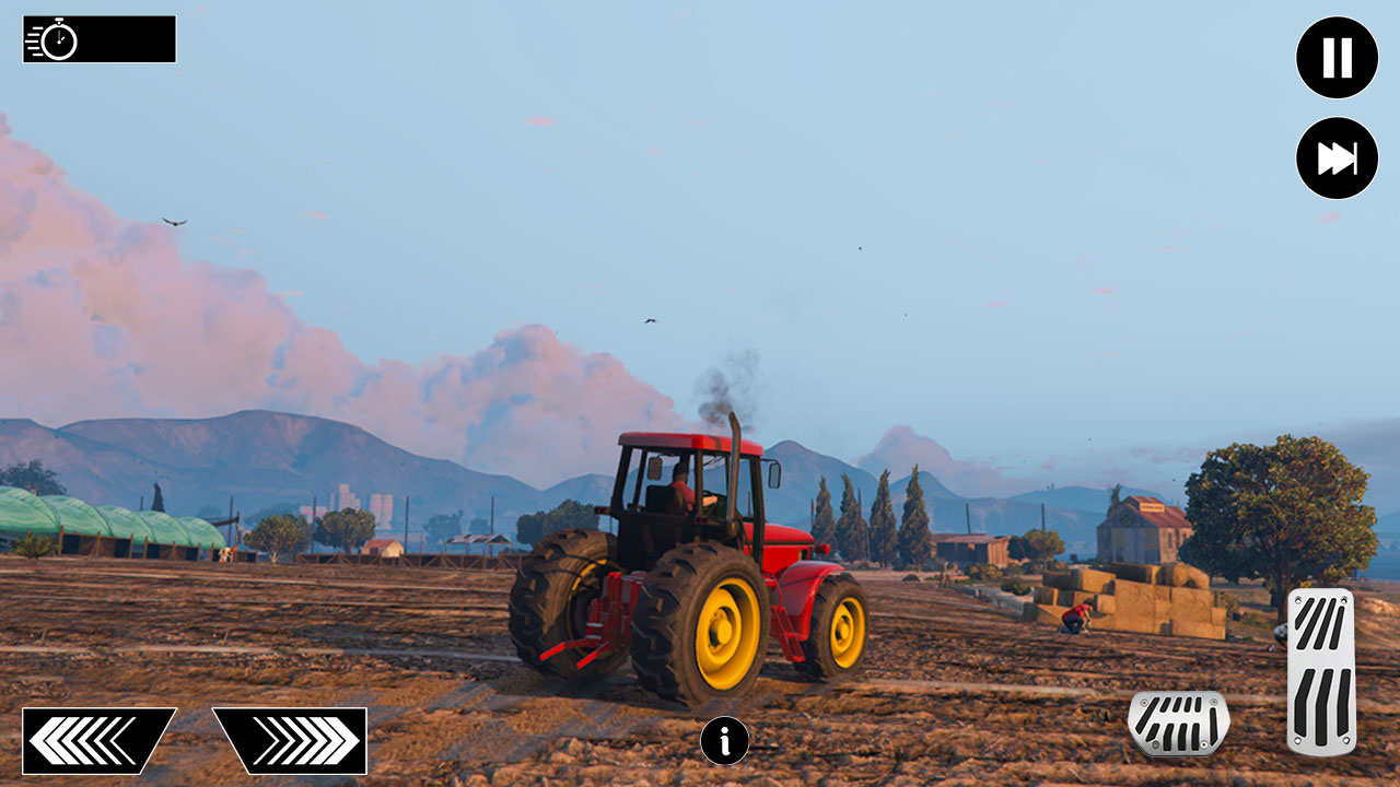 Real Farming Tractor Simulator Driving Game- Modern Tractor Driving ...