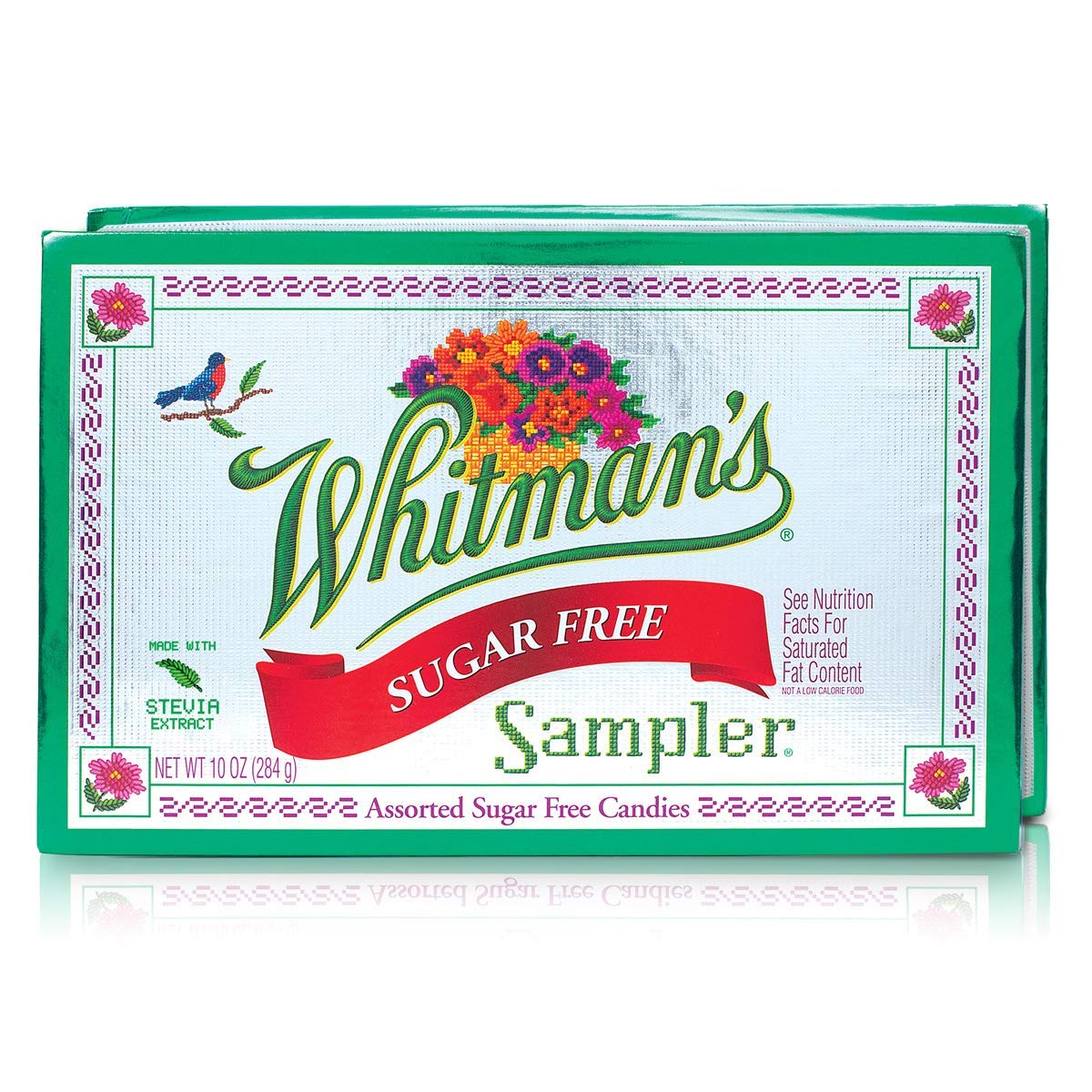 Amazon.com: Whitman's Sampler Sugar Free Chocolate Candies, 10 oz ...