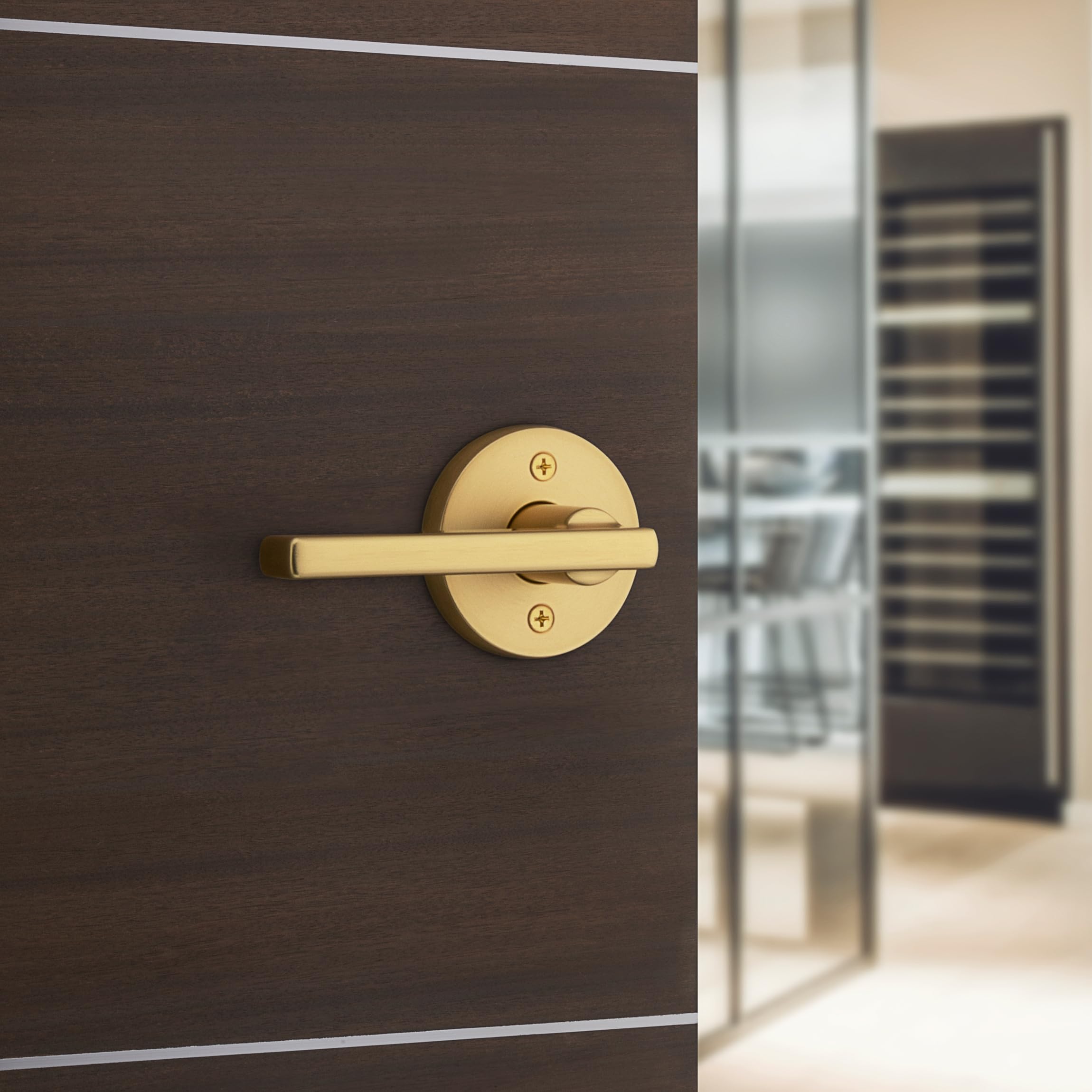 Snapklik.com : Kwikset Halifax Interior Passage Door Handle, Lever For ...