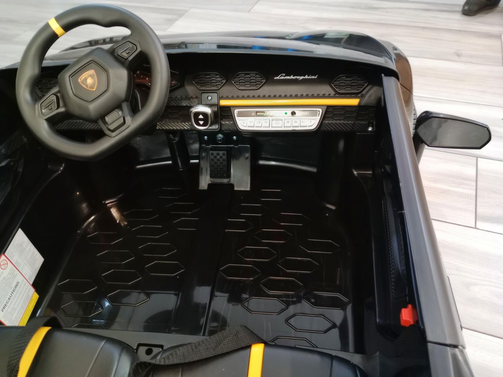 $11/mo - Finance ELEMARA 2 Seater Ride on Car, XL Lamborghini Car for ...