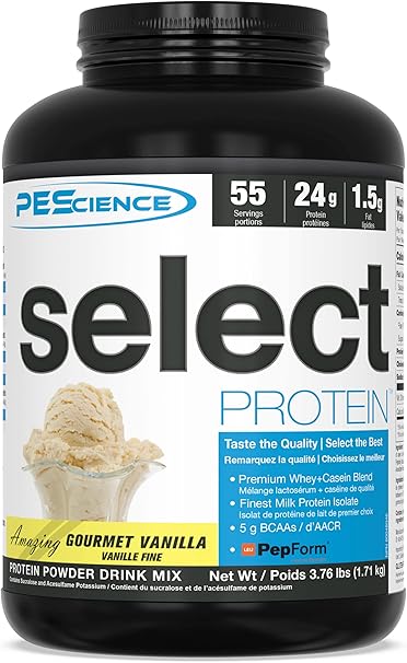 Amazon.com: PEScience Select Low Carb Protein Powder, Gourmet Vanilla ...