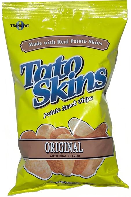 Amazon.com: Tato Skins Potato Snack Chips - Original Flavor 6.5 oz ...