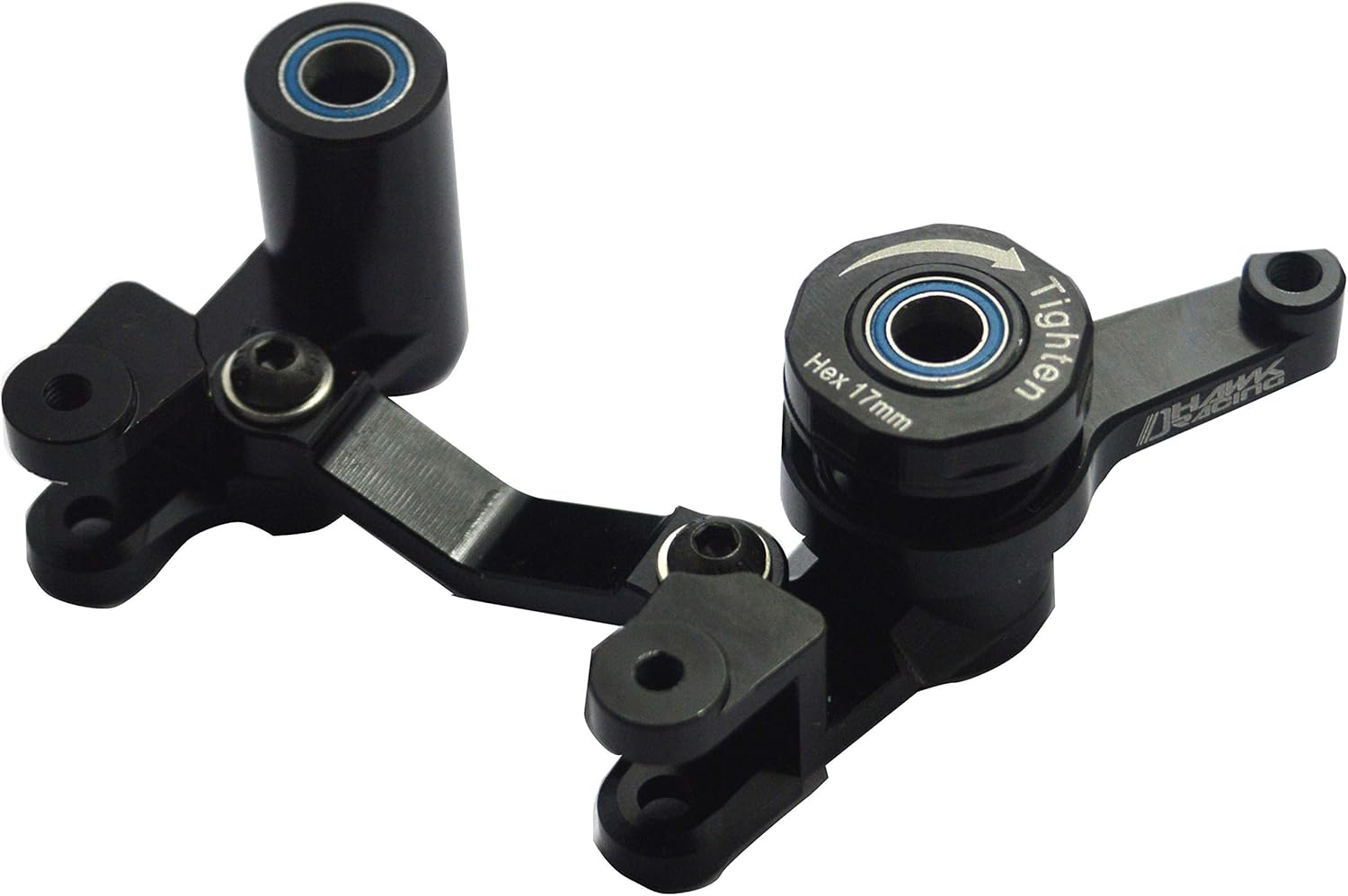 Amazon.com: Dhawk Racing Alloy Steering Bellcrank w/Bearing Black for ...