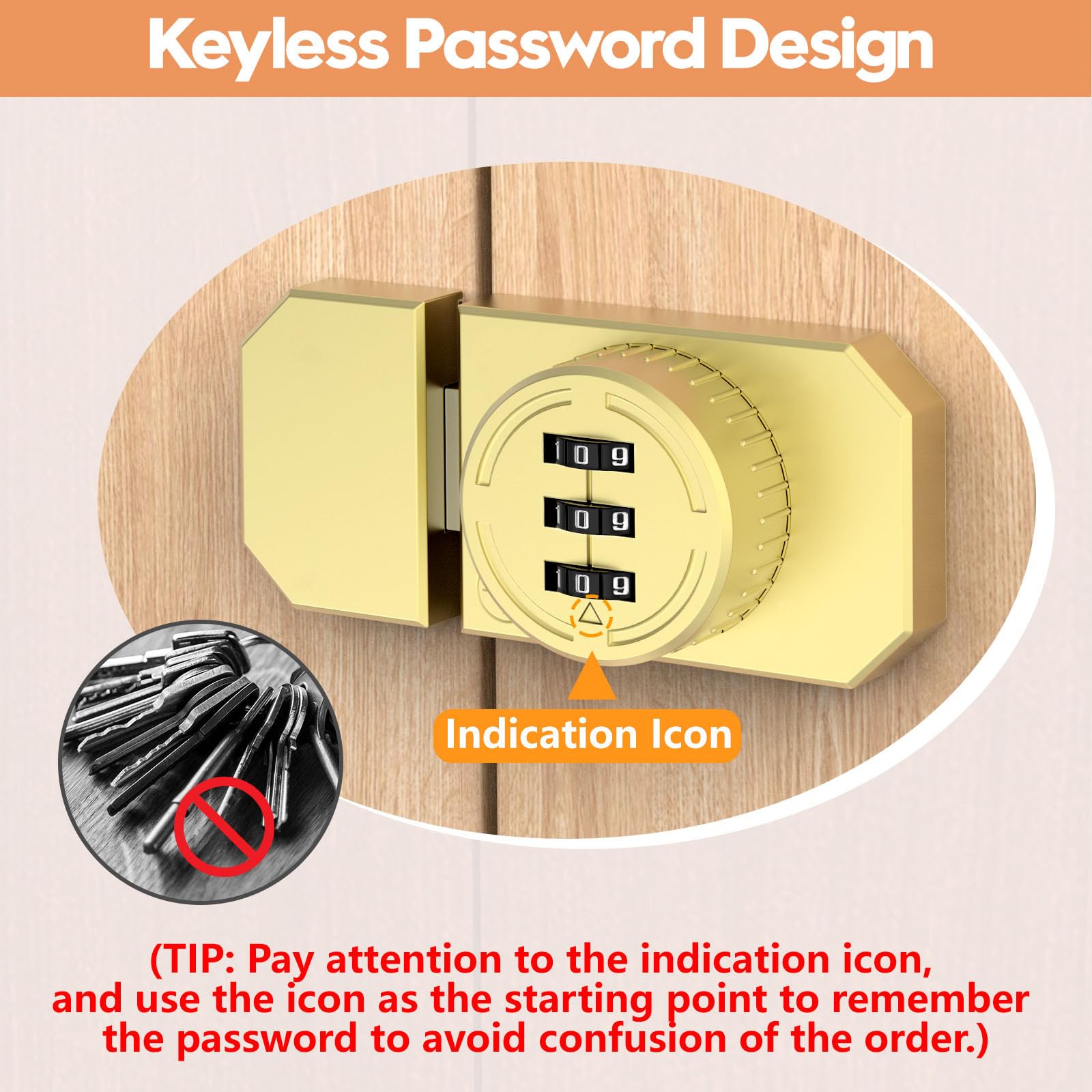 Snapklik.com : Mixizigoz Adhesive Cabinet Door Locks, Sturdy Keyless ...